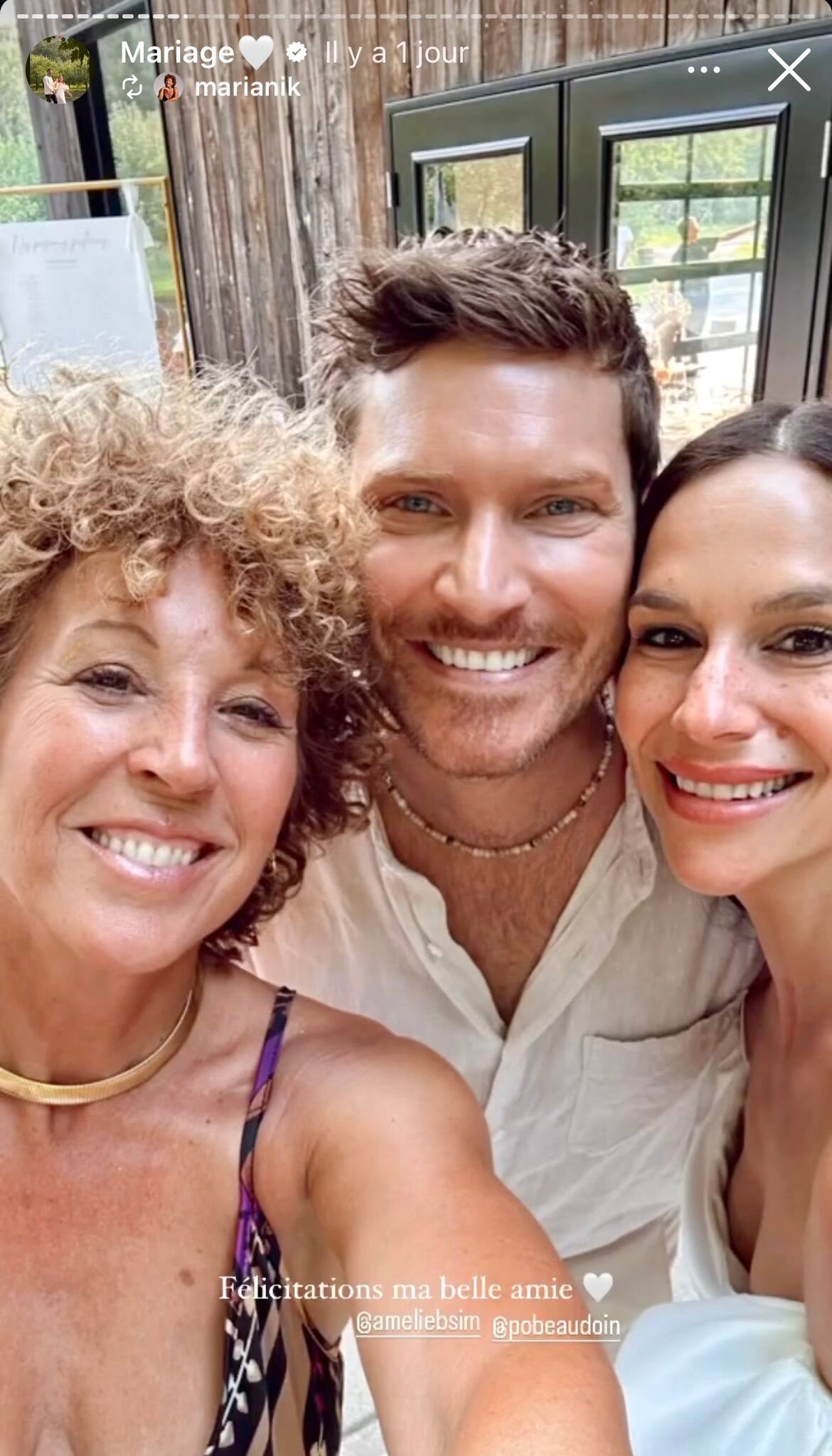 La comédienne Amélie B. Simard s’est mariée et voici les vedettes qui ...