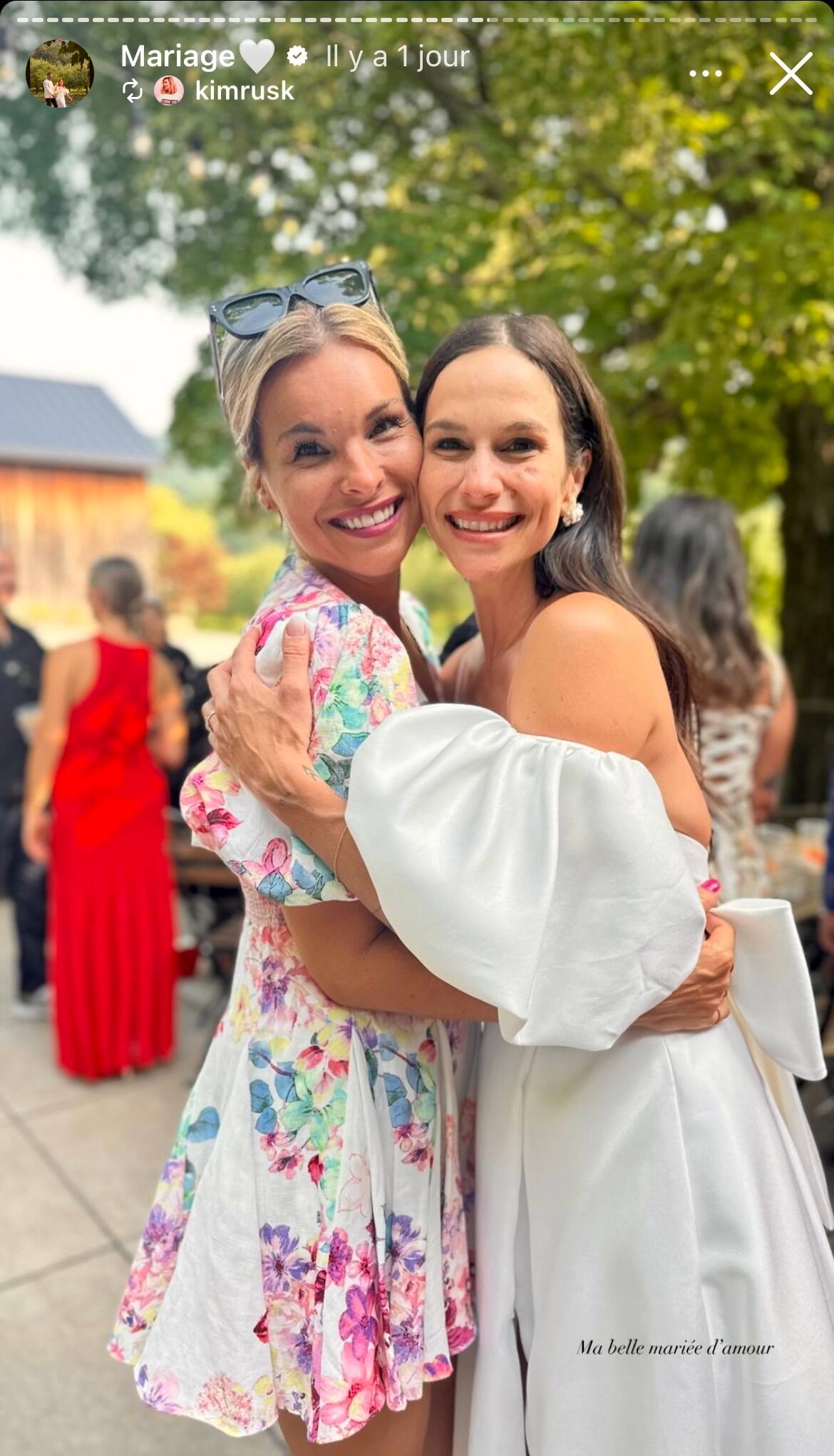 La comédienne Amélie B. Simard s’est mariée et voici les vedettes qui ...