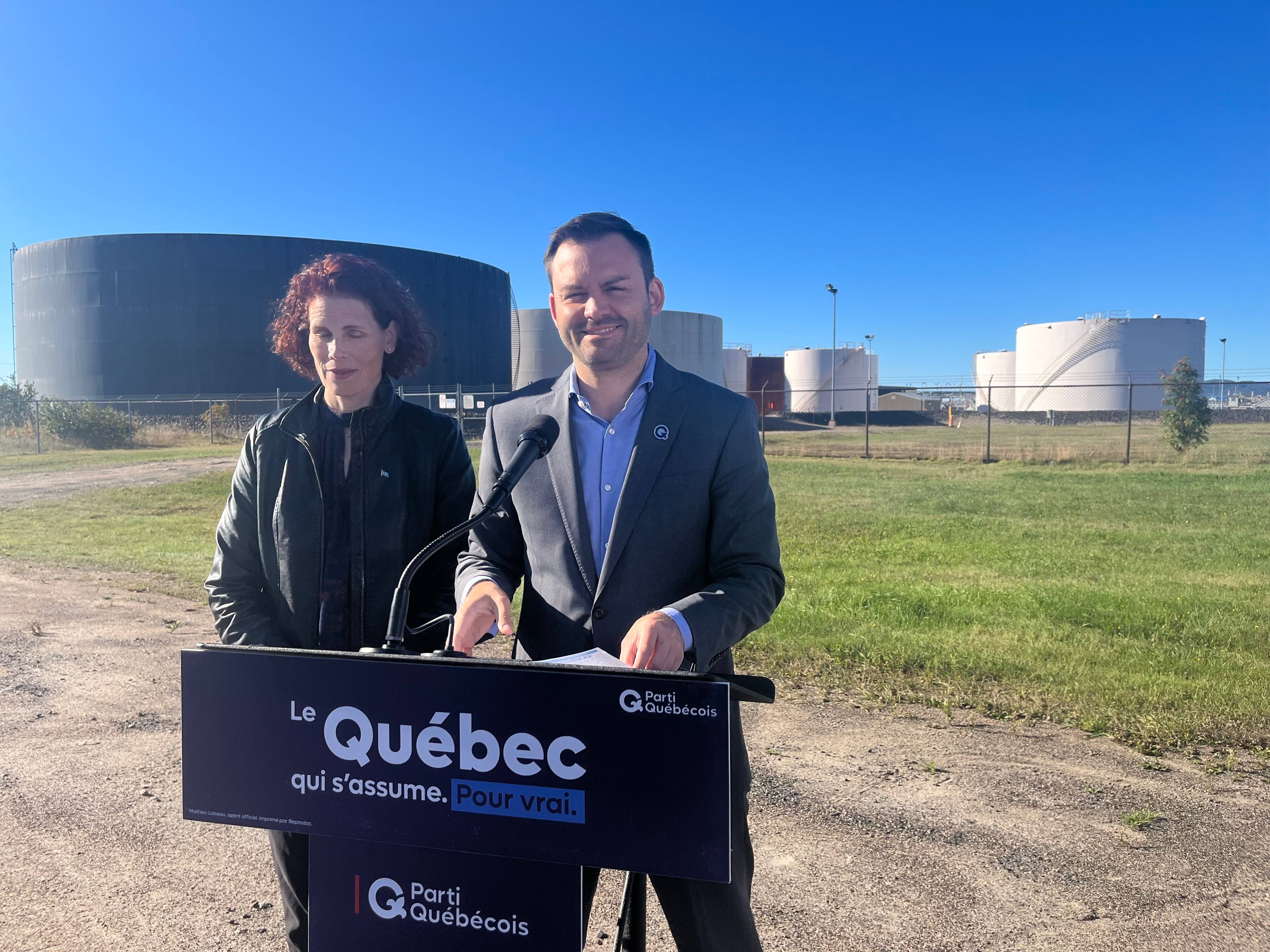 PSPP défend sa taxe aux pétrolières... et son court passage à Sept-Îles ...