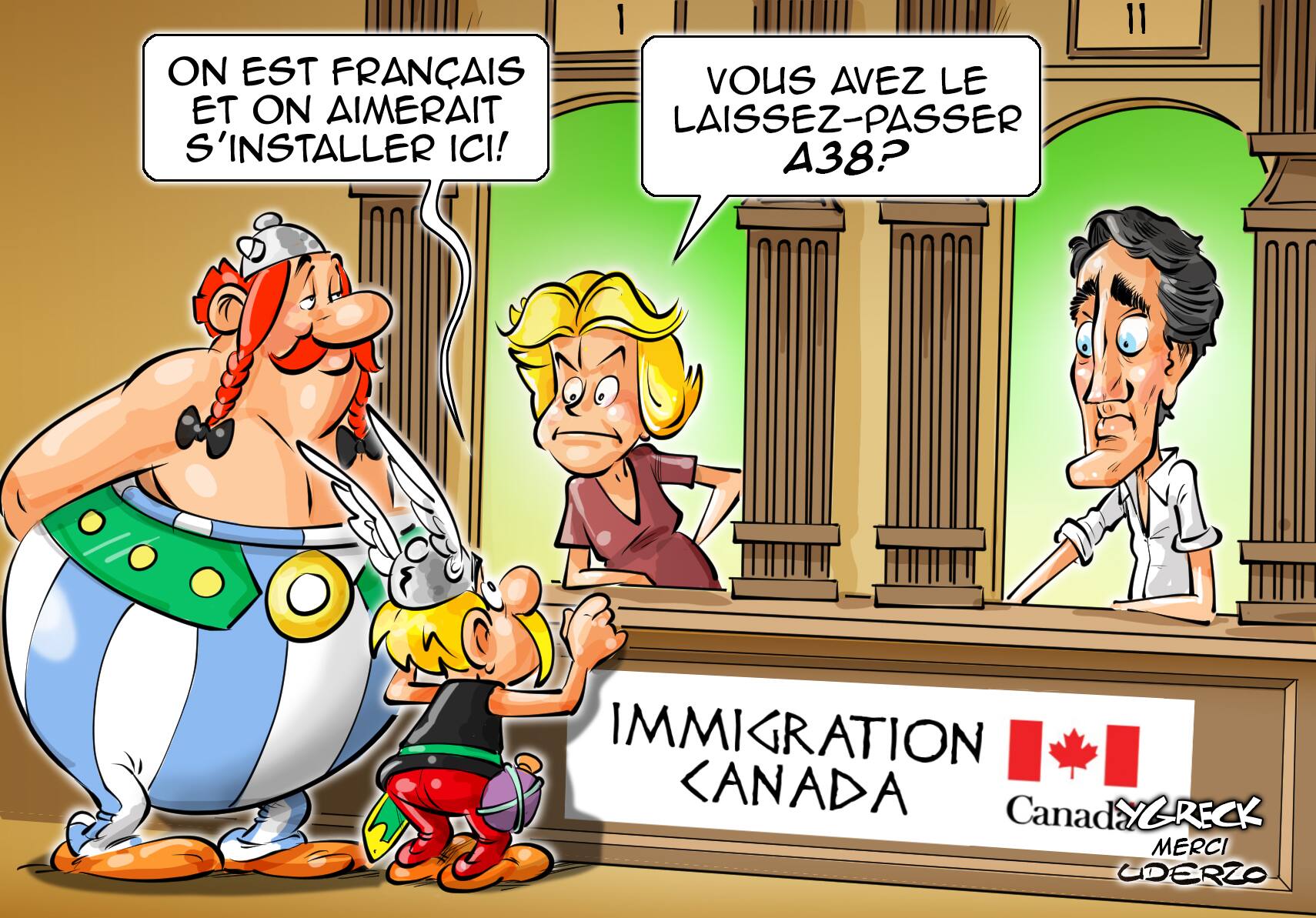 La caricature d'Ygreck | Le Journal de Québec