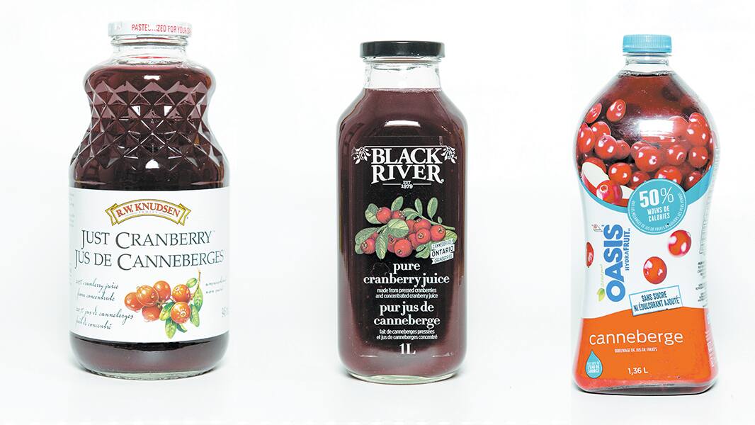 Les jus et cocktails de canneberges au banc d'essai | JDM