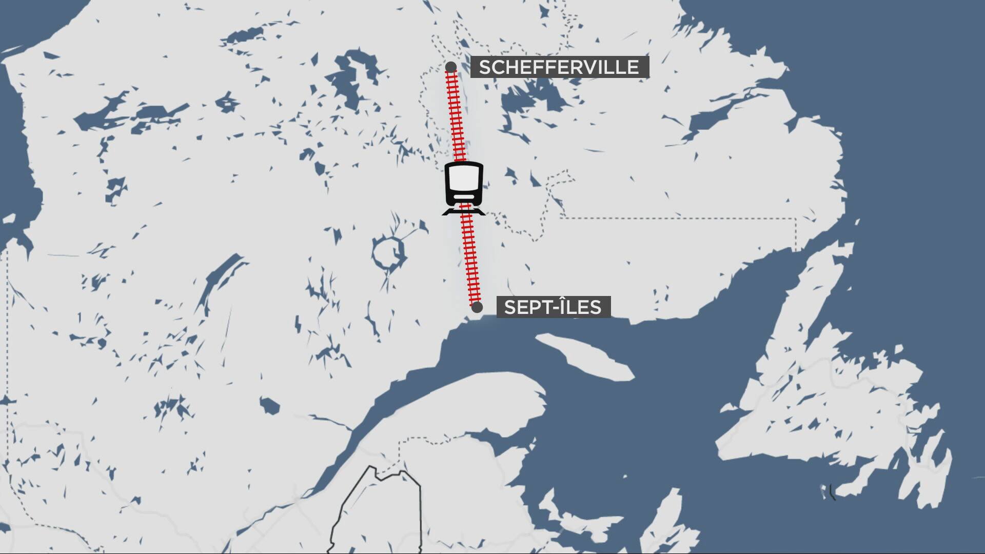Déraillement de train à Sept-Îles: la nourriture pourra continuer d ...
