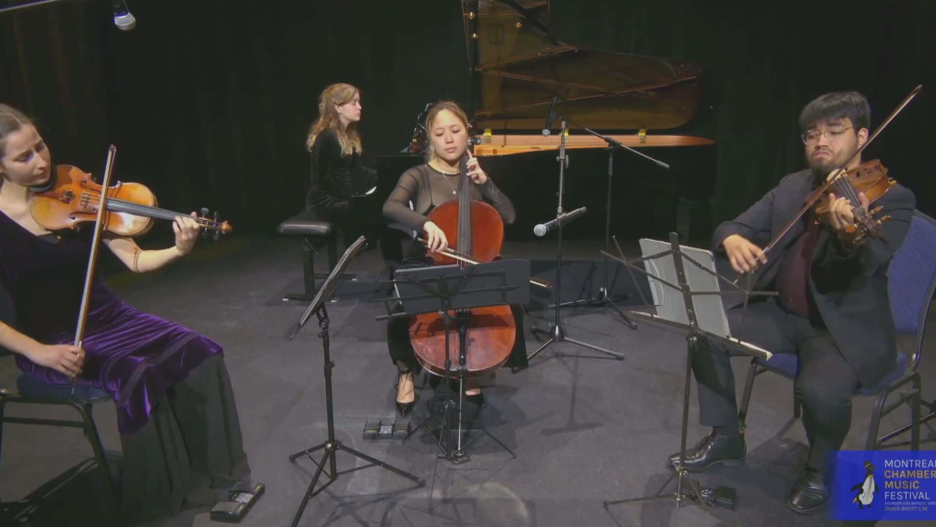 Une jeune violoncelliste québécoise au couronnement du roi Charles III ...