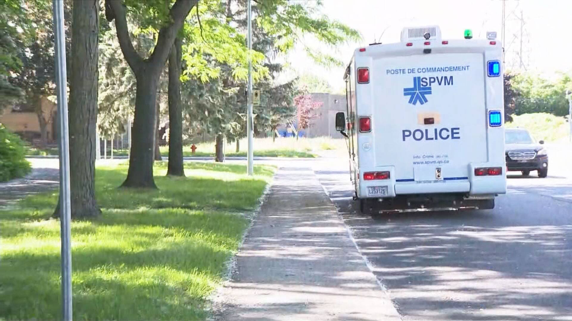 Le SPVM déploie un poste de commandement à LaSalle pour agression à l ...