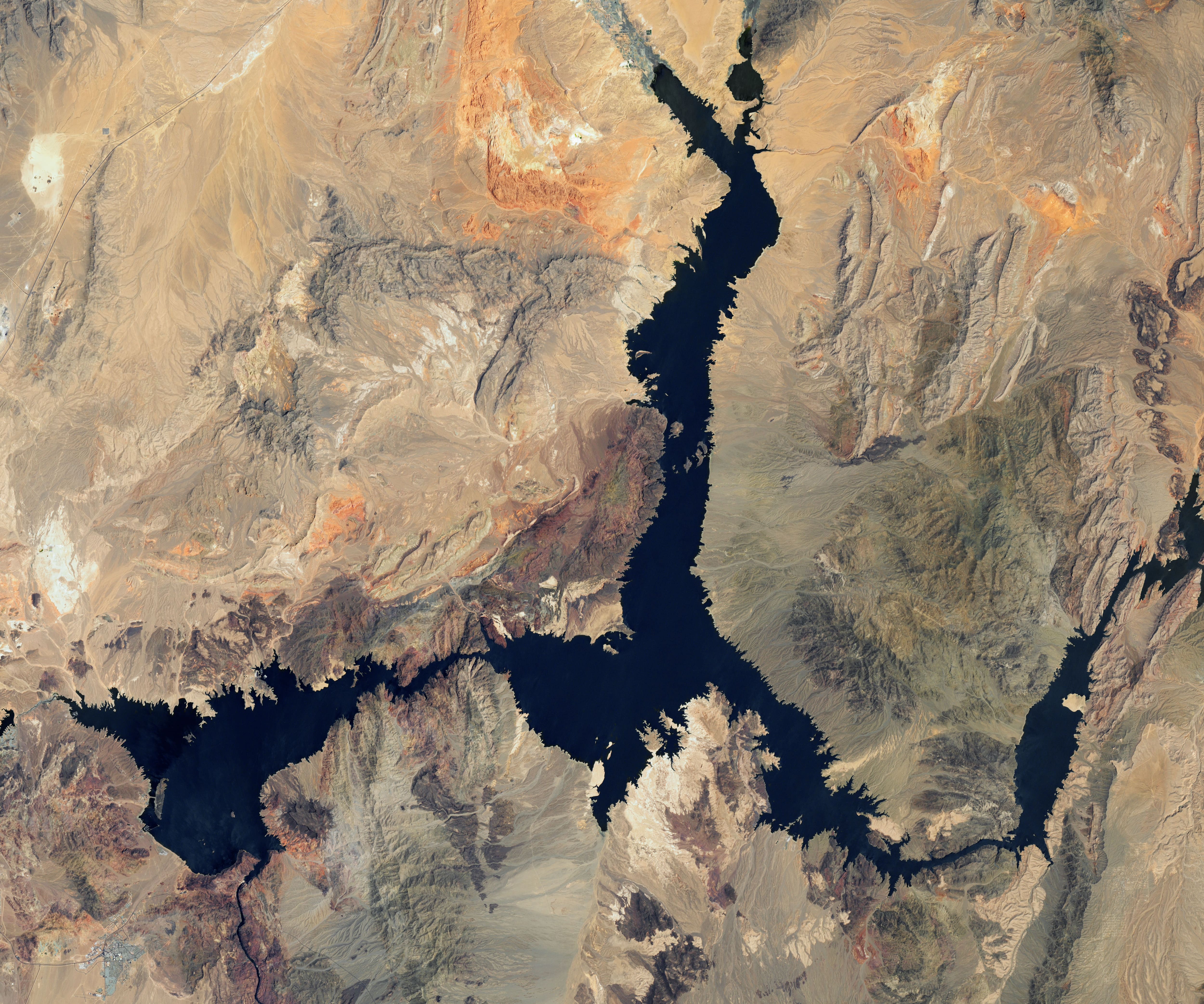 On peut voir l’assèchement du fleuve Colorado depuis l’espace | 24 heures