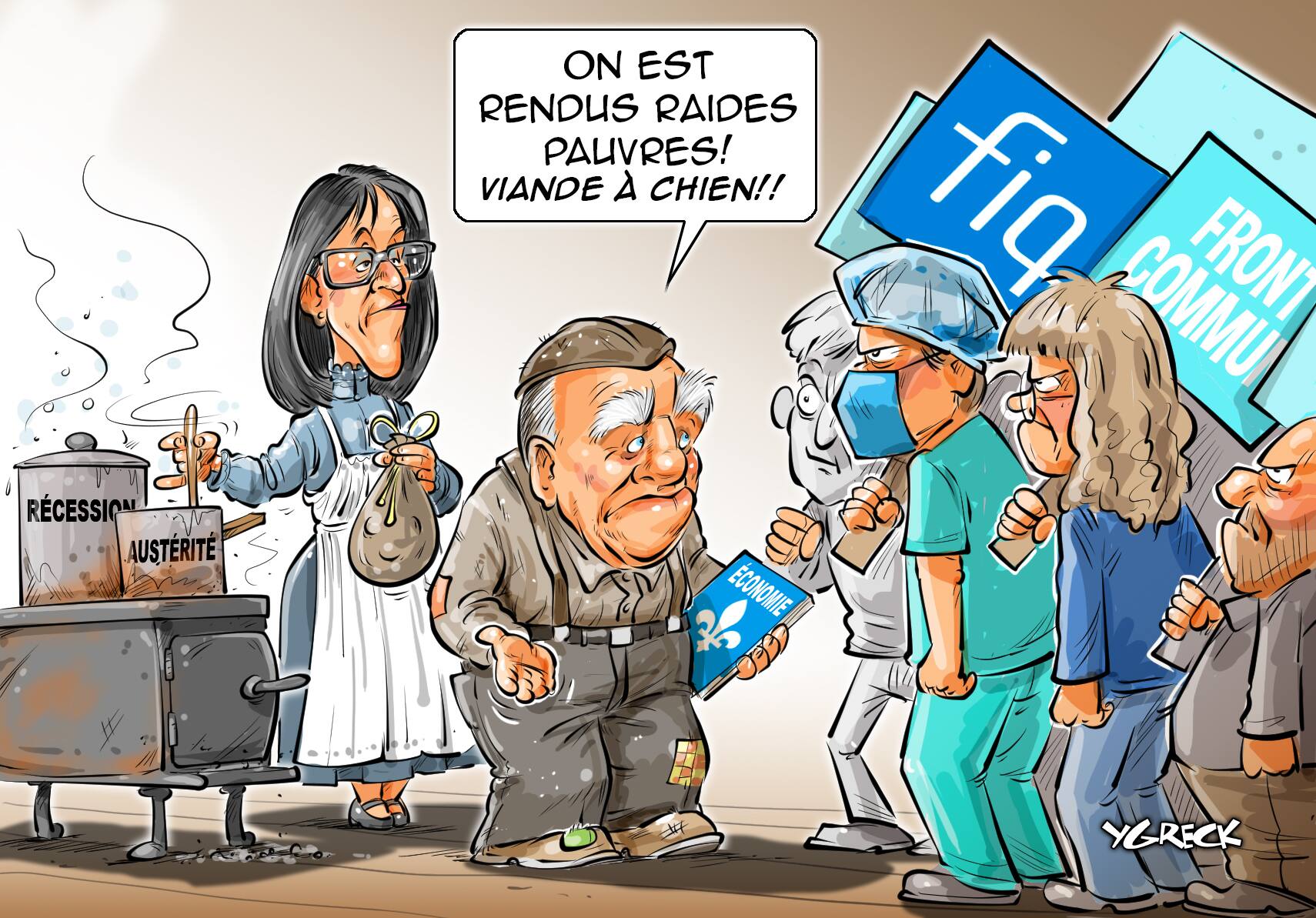 L'extra d'Ygreck | Le Journal de Québec