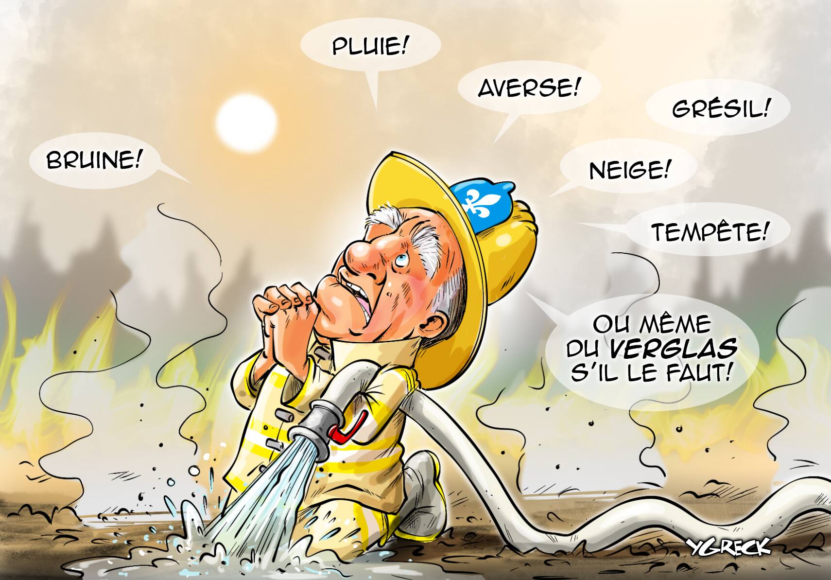 L'extra d'Ygreck | Le Journal de Montréal