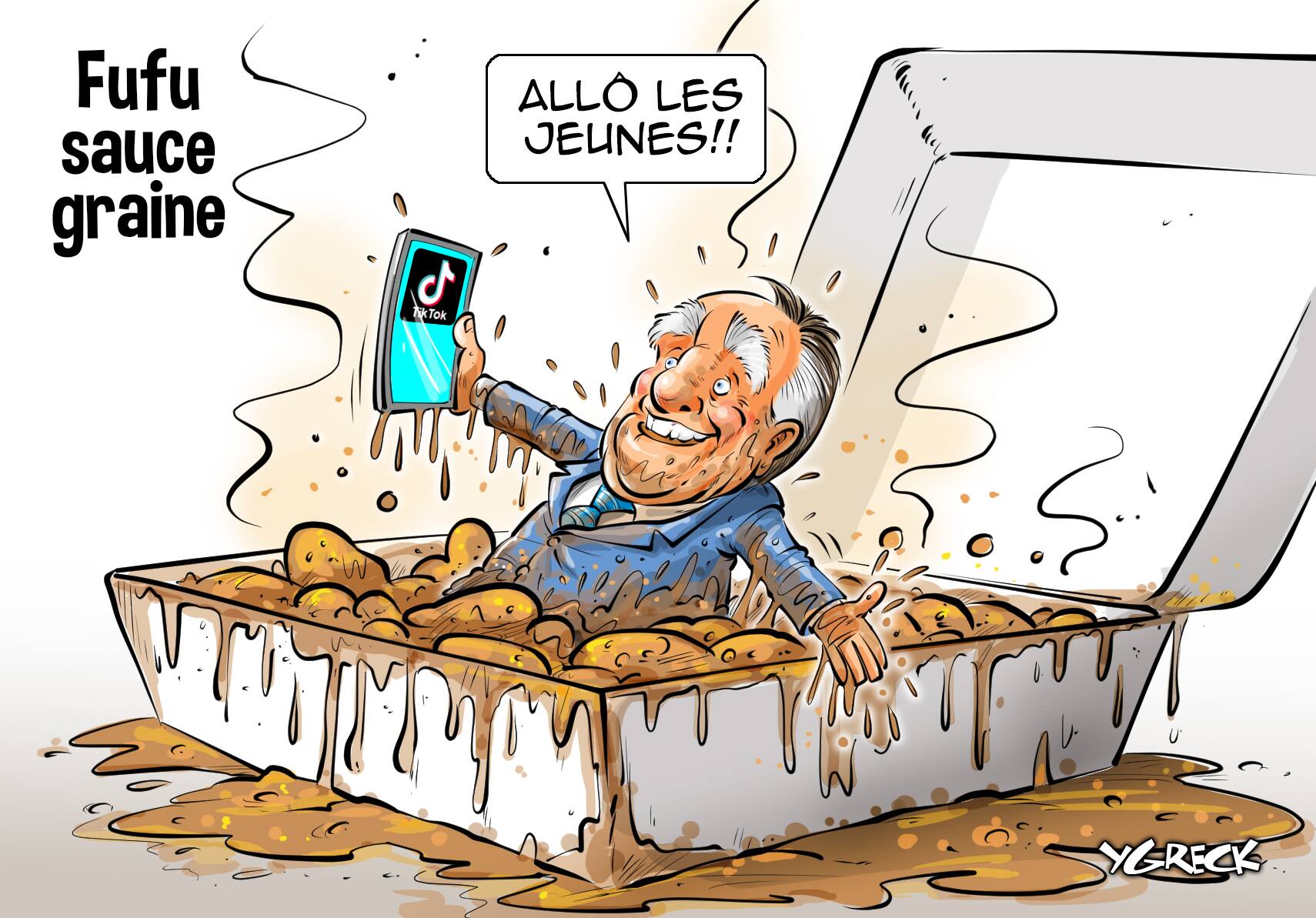 La caricature d'Ygreck en vidéo: Legault veut séduire les jeunes | JDQ