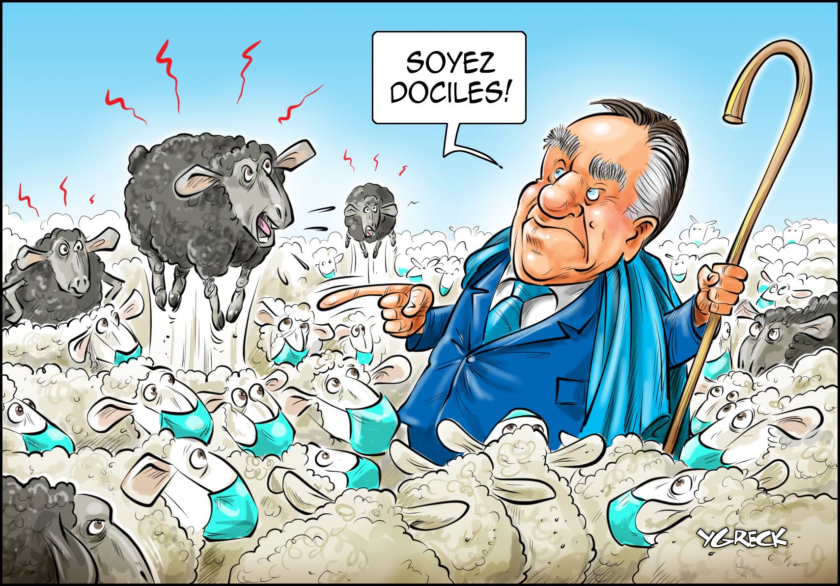 La caricature d'Ygreck | Le Journal de Montréal