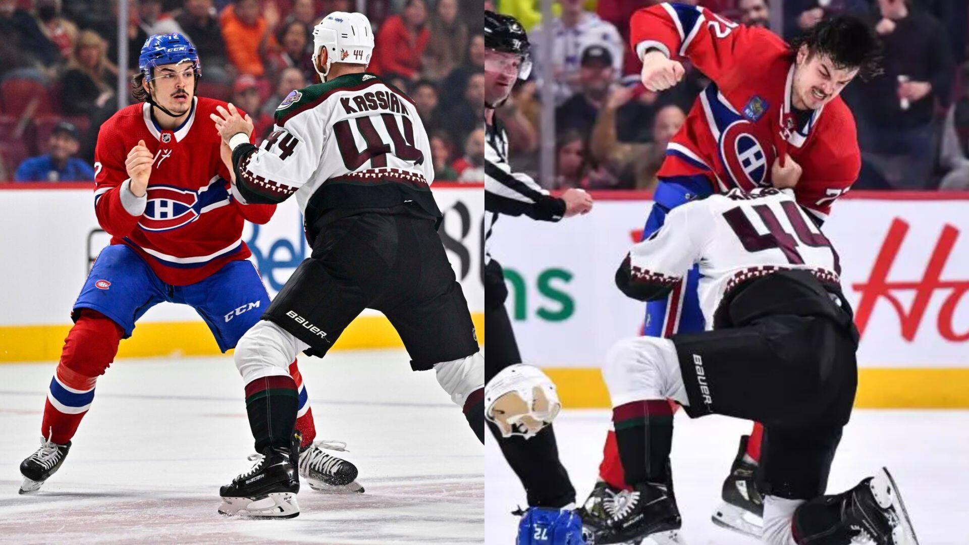 Le combat d’Arber Xhekaj contre Zack Kassian fait réagir | Le Sac de chips