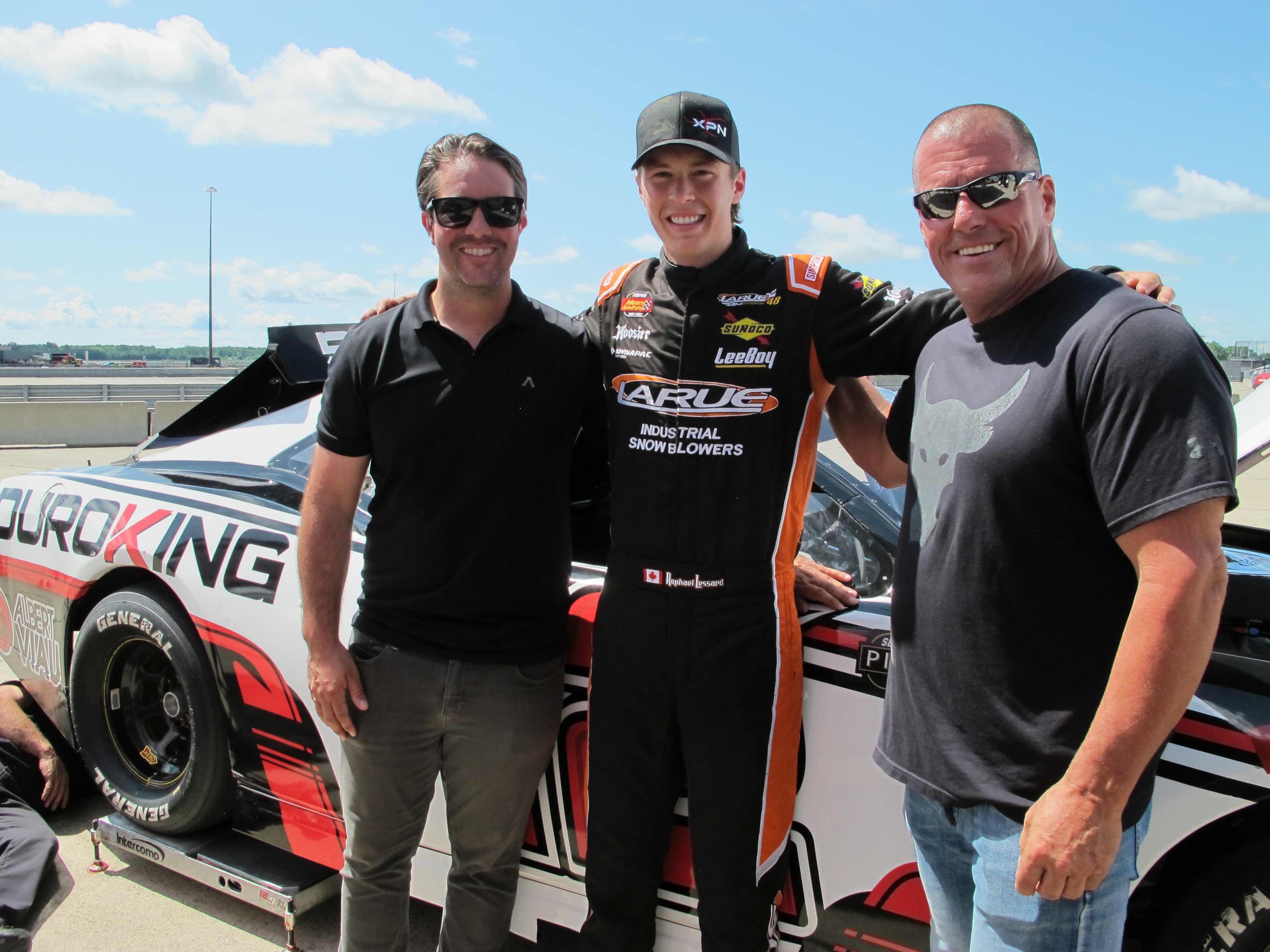 Un volant pour le pilote québécois Raphaël Lessard en Série NASCAR ...