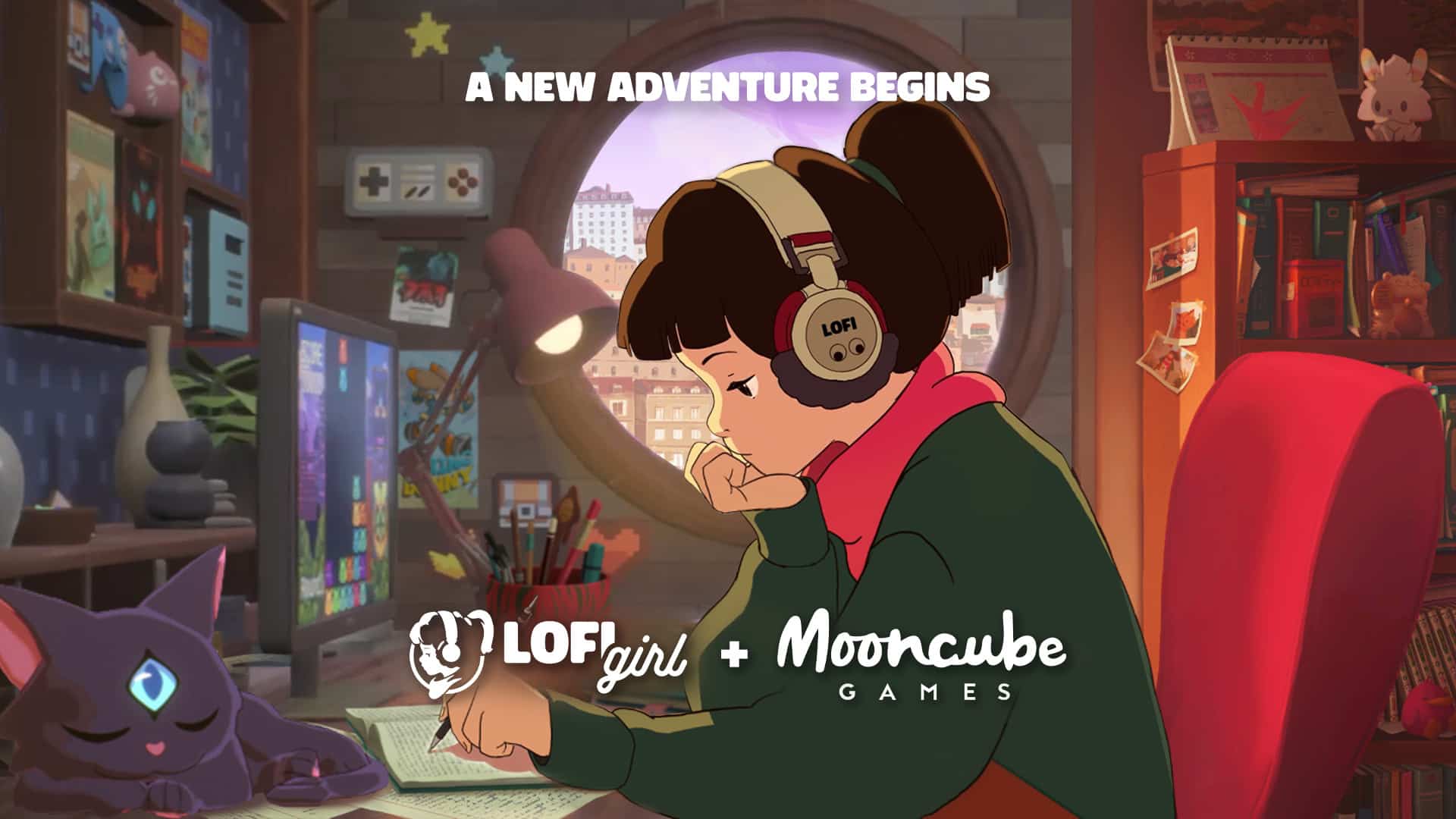 Le studio québécois Mooncube Games rejoint Lofi Girl | Pèse sur start