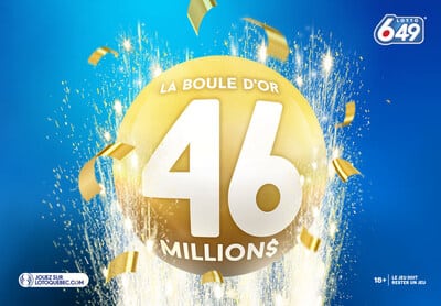 Lotto 6/49: vérifiez vos billets, le gros lot de 46 M$ a été remporté ...