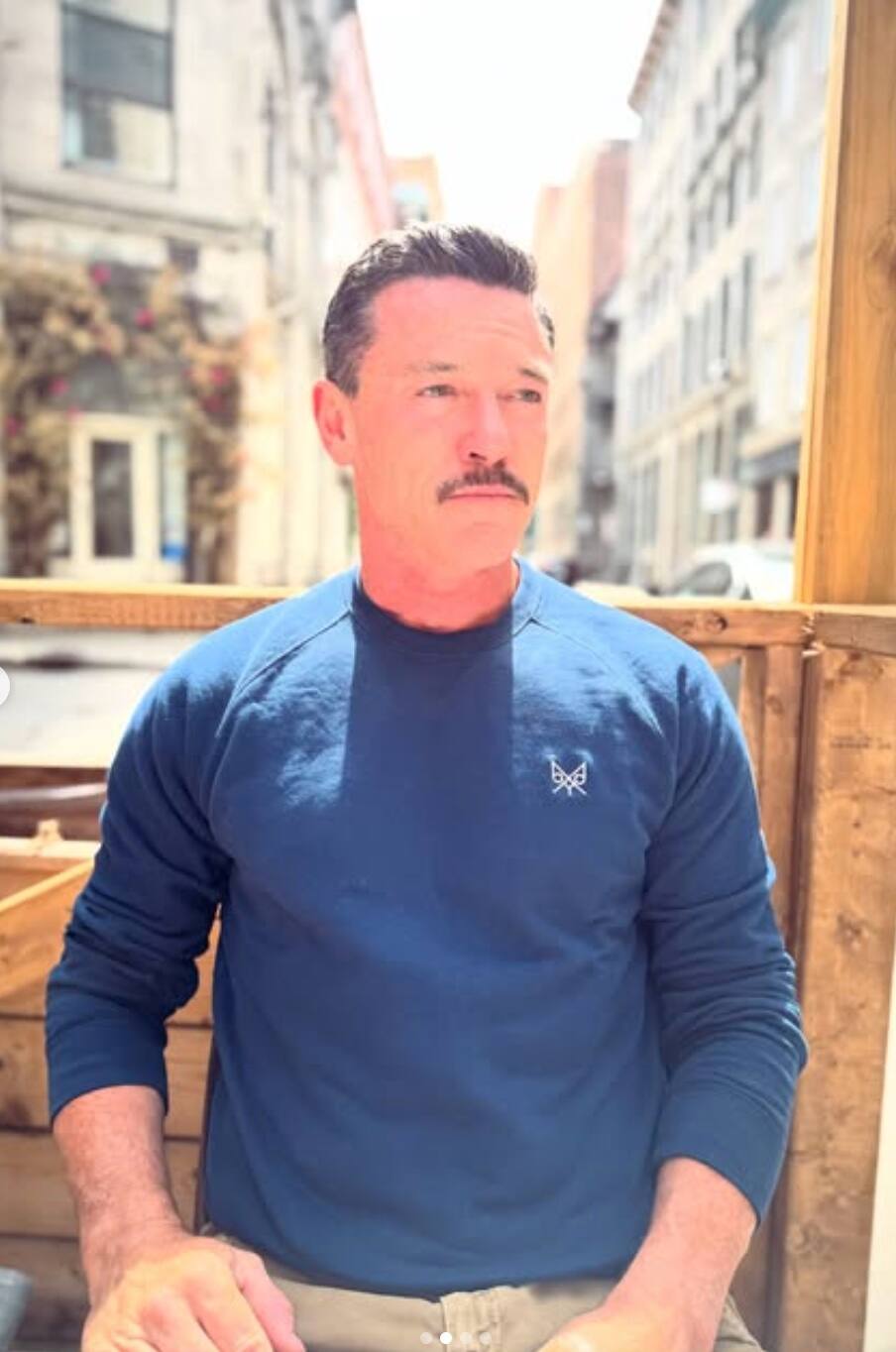 L’acteur Luke Evans est à Montréal pour le tournage du film «The ...