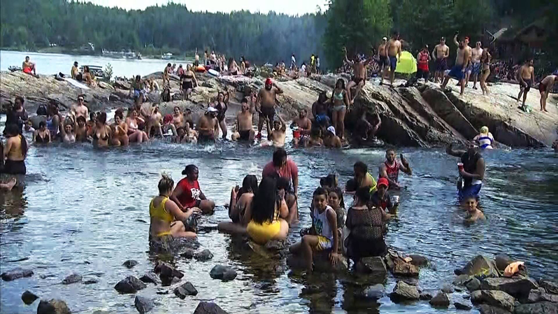 Débordements au parc des Cascades: Rawdon réserve l'accès à ses ...