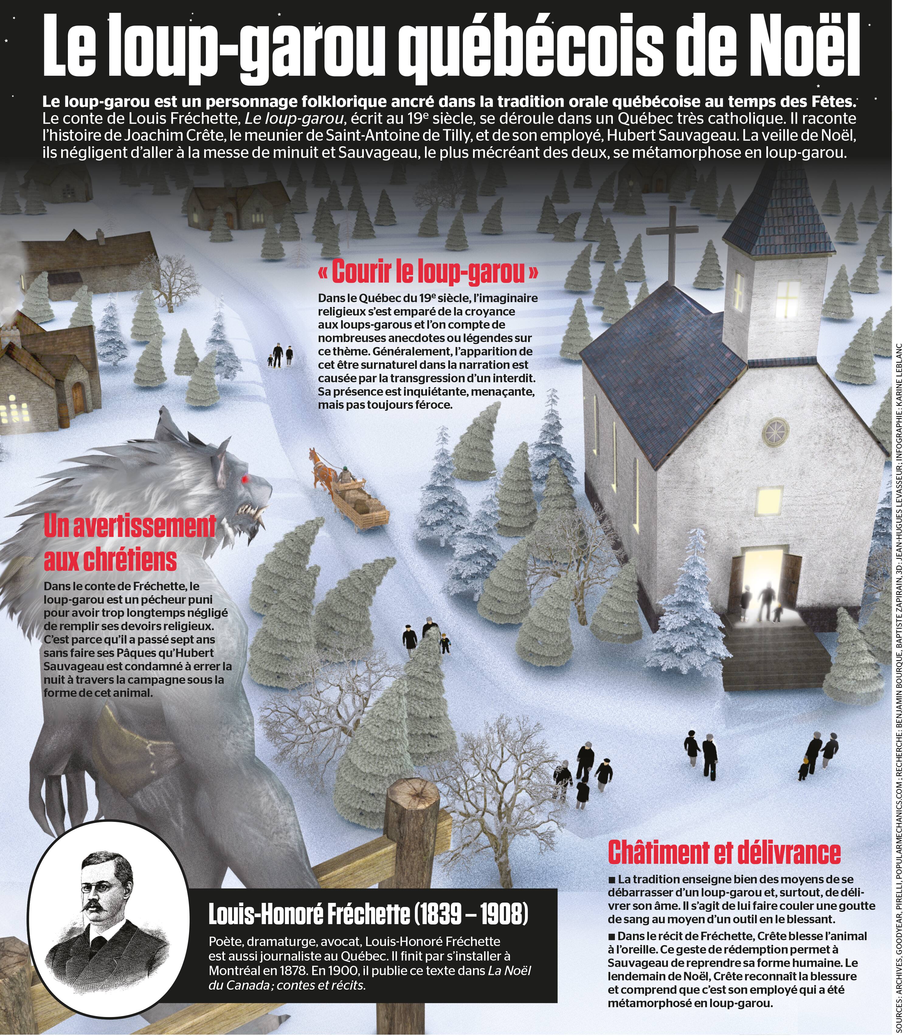 Le loup-garou québécois de Noël | Le Journal de Québec