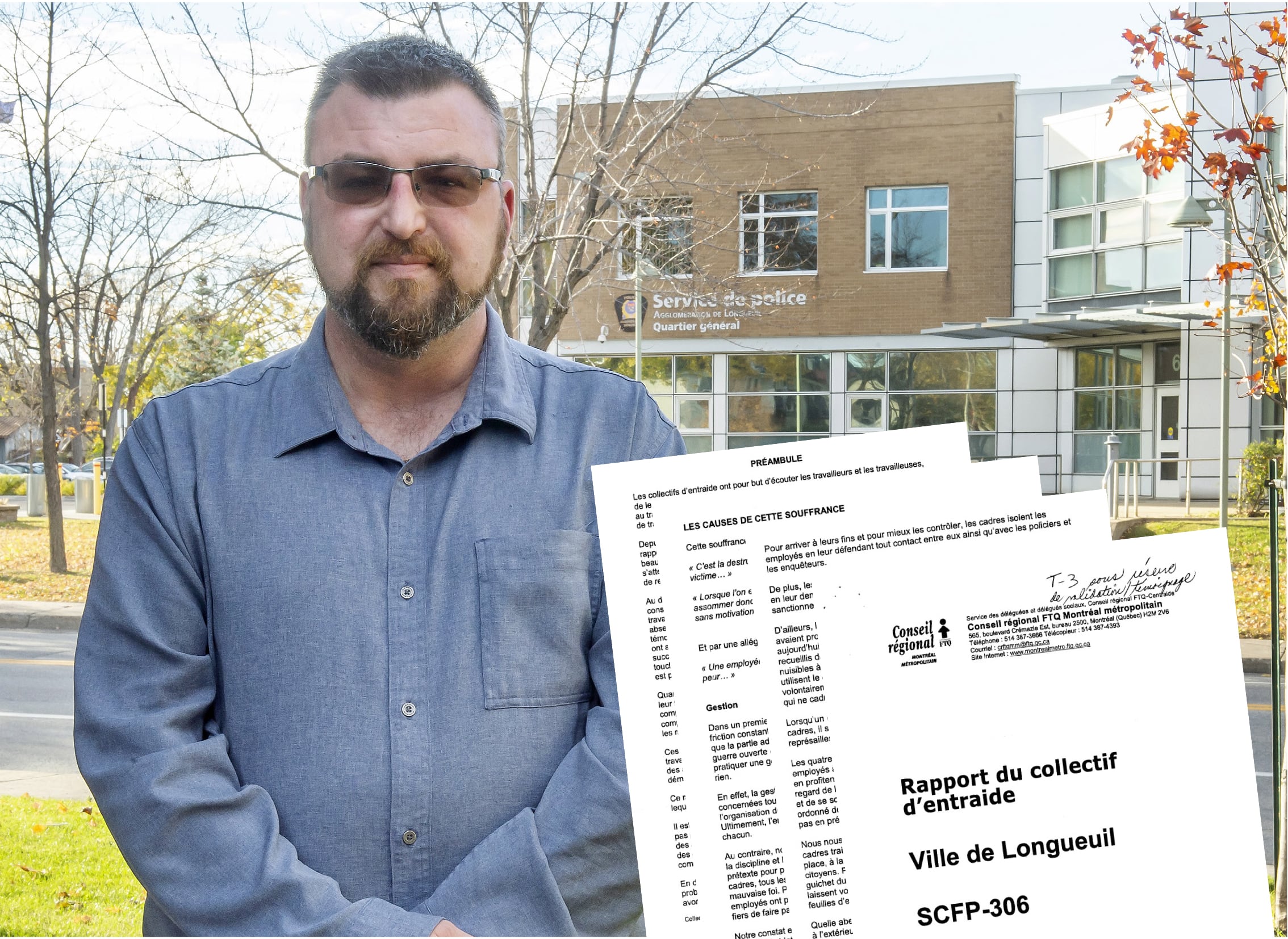 Un climat «pourri et toxique» à la police de Longueuil, reconnaît le ...