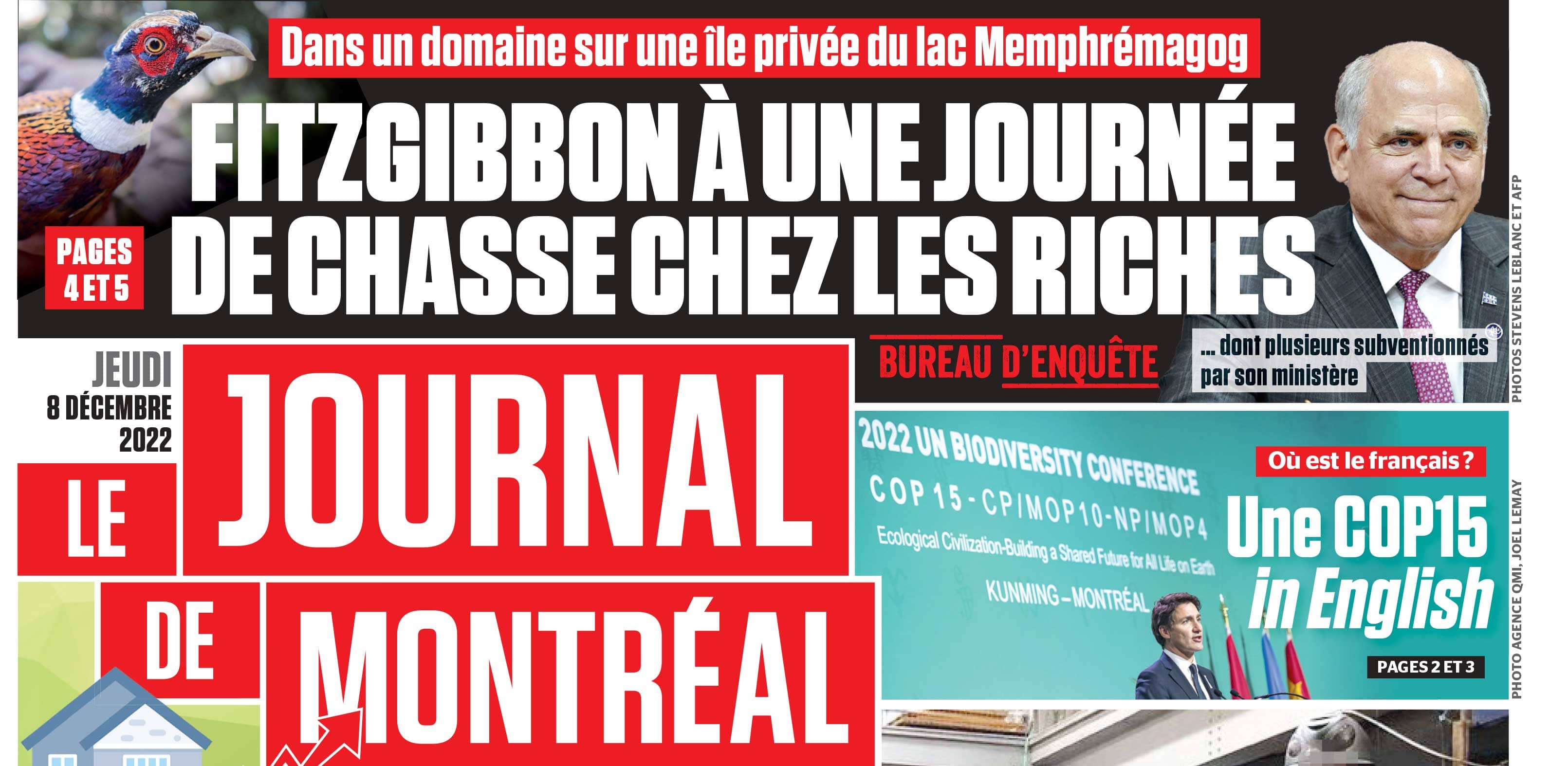 Une année mouvementée pour Pierre Fitzgibbon et la Caisse | JDM