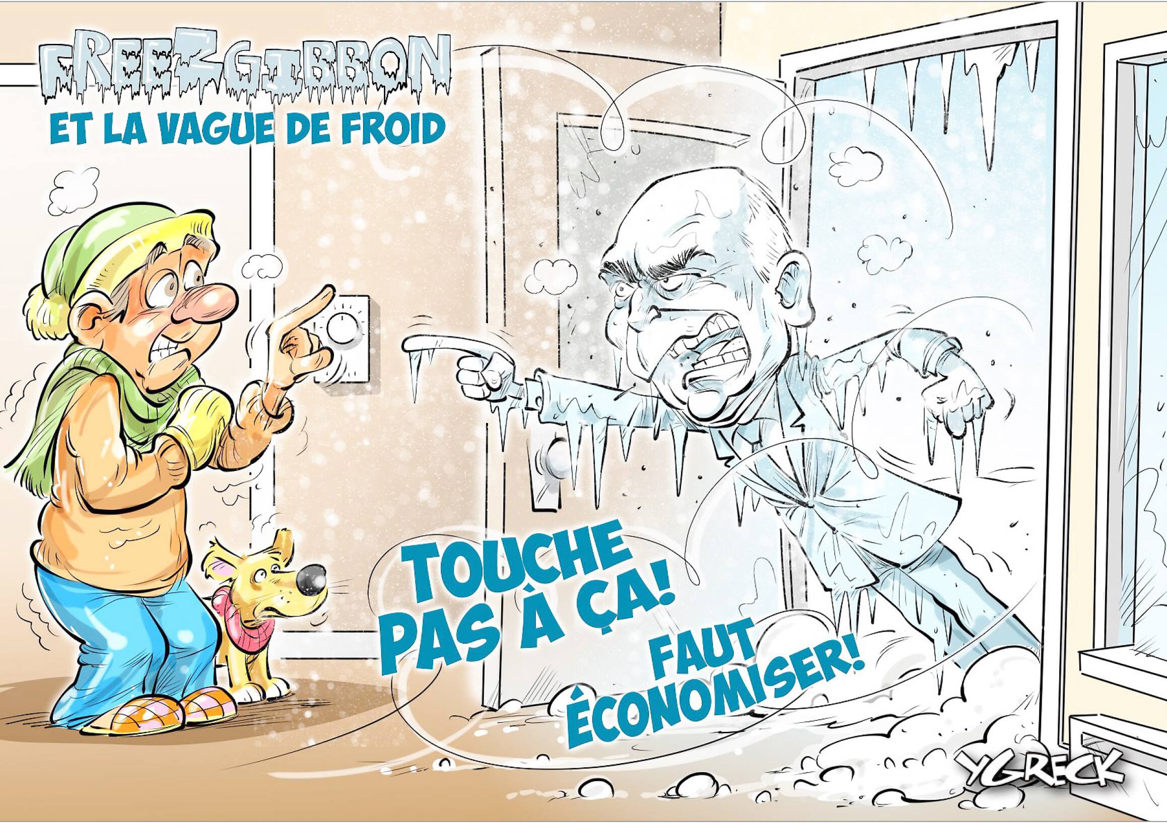 La caricature d'Ygreck | Le Journal de Québec