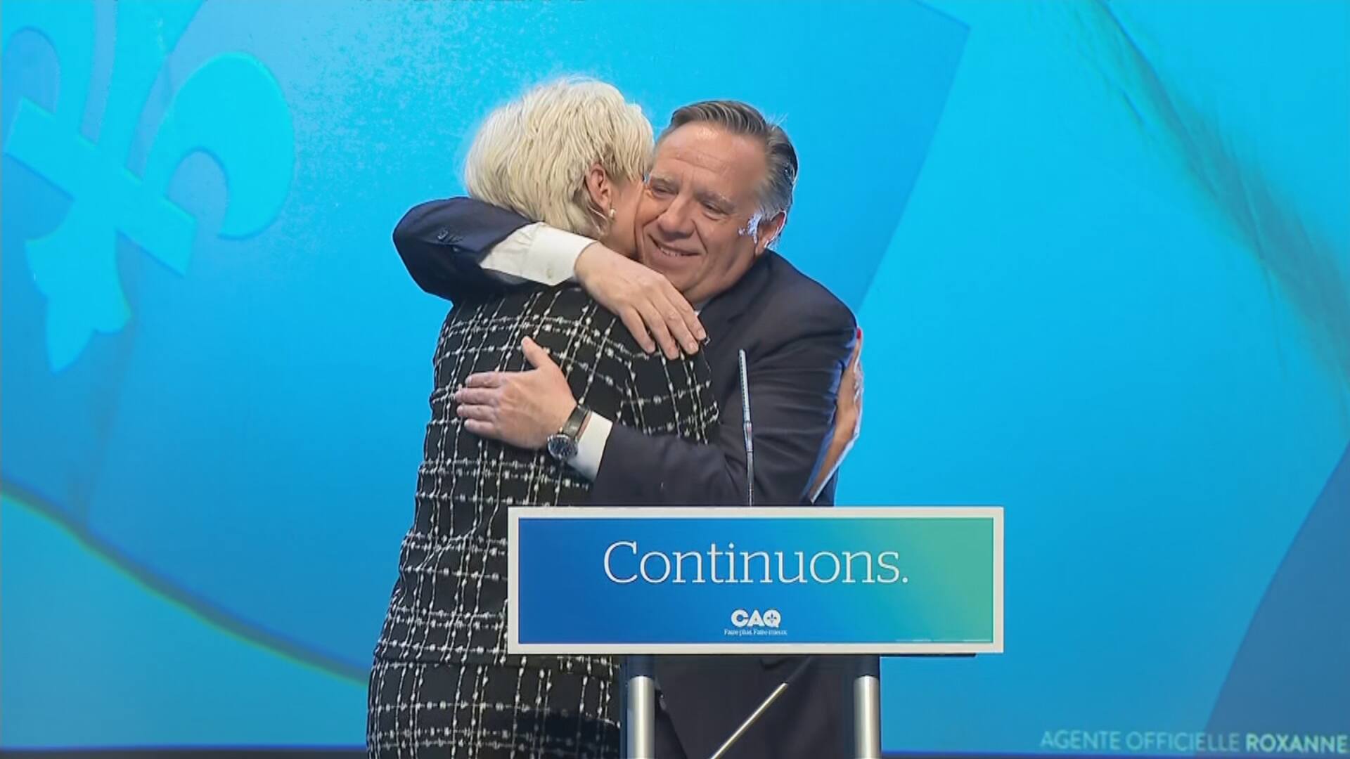 François Legault : «Les Québécois nous ont dit continuons» | TVA Nouvelles