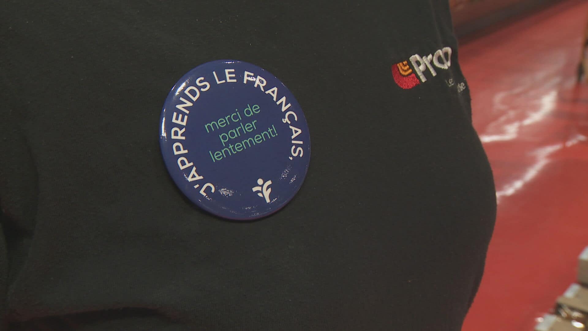 «J’apprends le français»: un écusson pour les employés en cours de ...