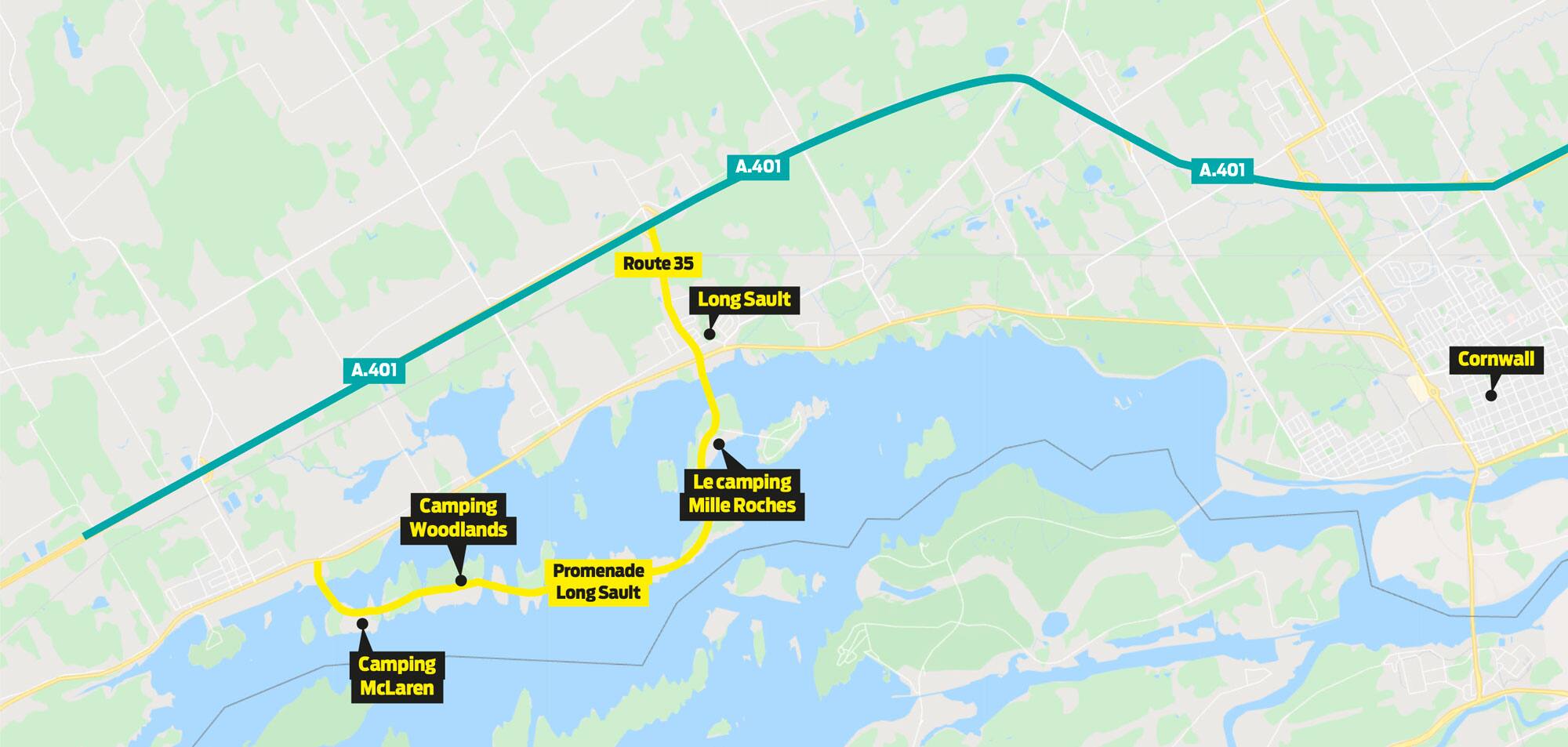 Road trips au Québec et en Ontario: petit saut au Long-Sault | JDM