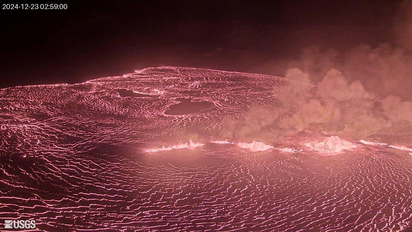 EN IMAGES | Éruption d’un des volcans les plus actifs au monde à Hawaï ...