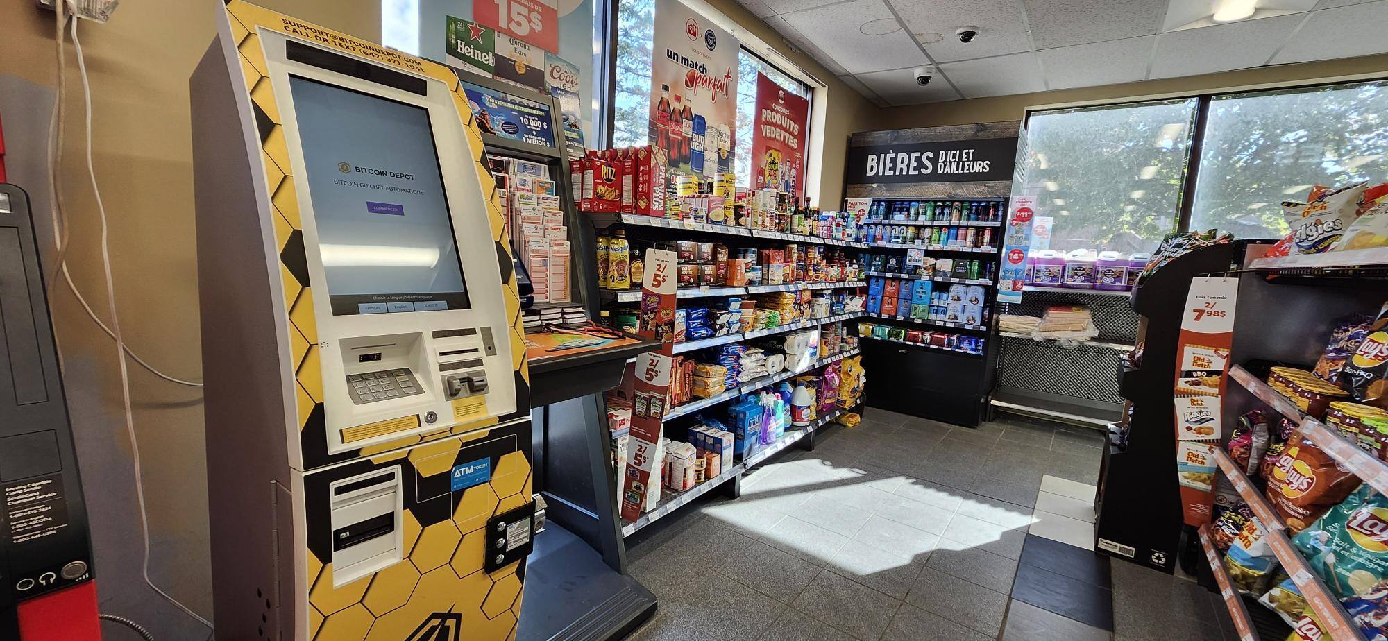 Cryptomonnaie: convertir jusqu’à 10 000$ par jour au dépanneur du coin ...