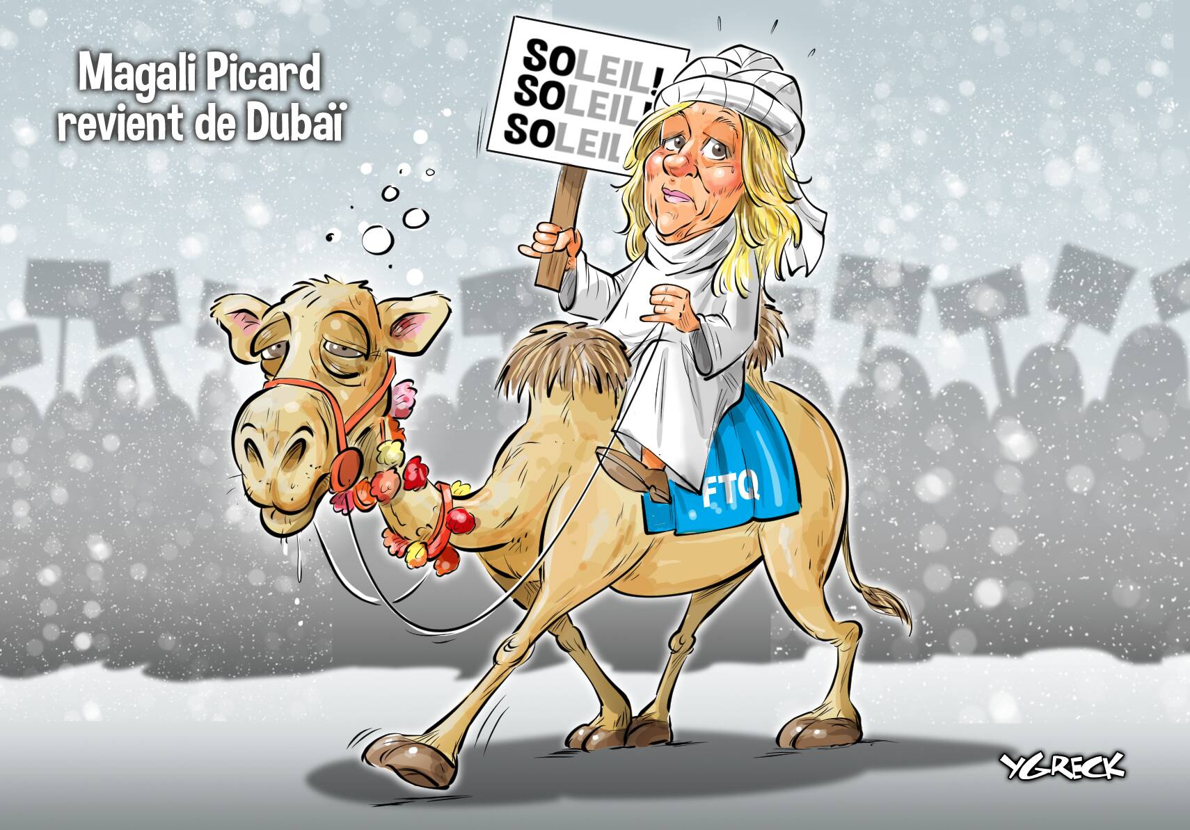 La caricature d'Ygreck: maintenant en vidéo! Aujourd'hui : Magali ...