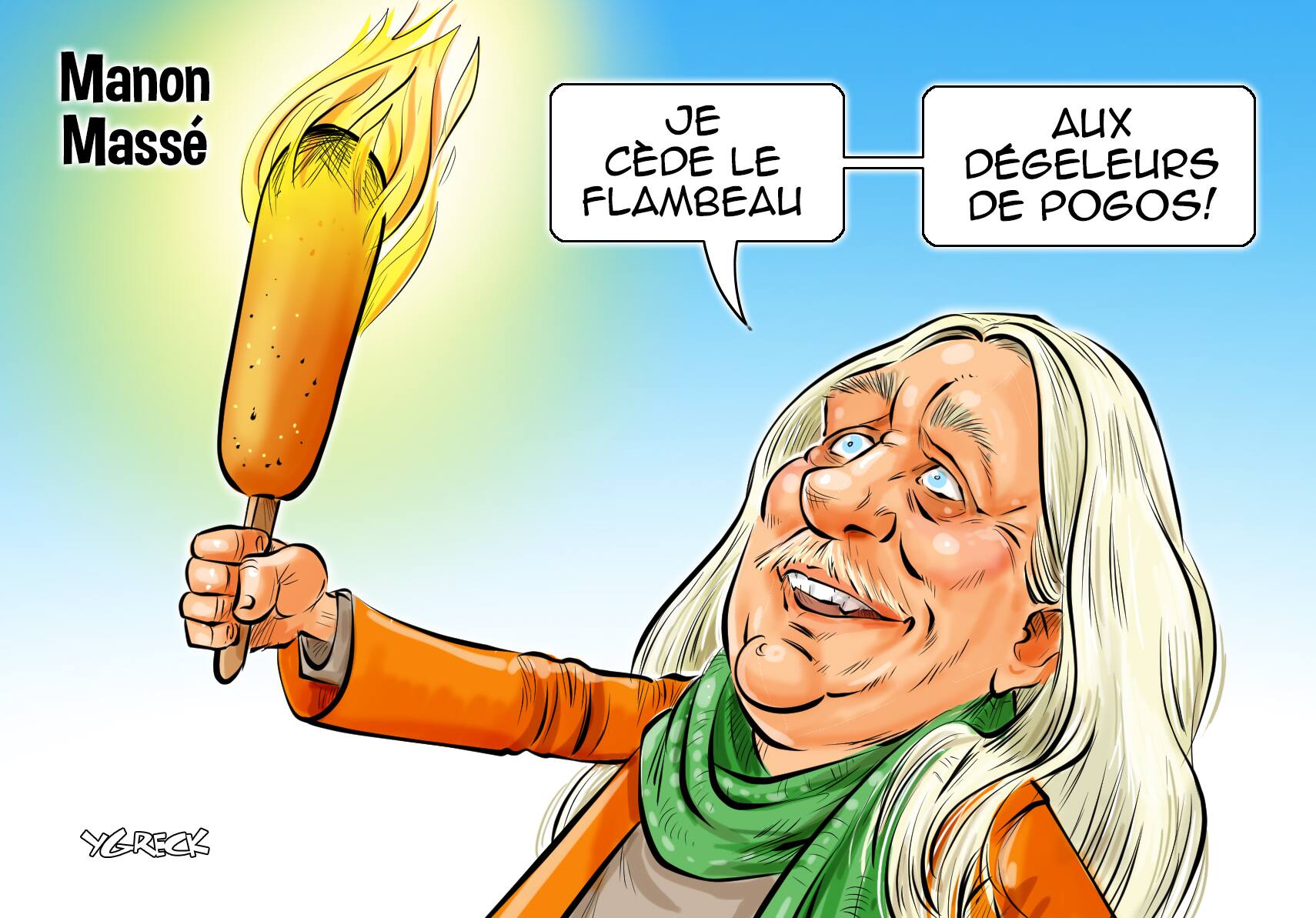 L'extra d'Ygreck | Le Journal de Montréal