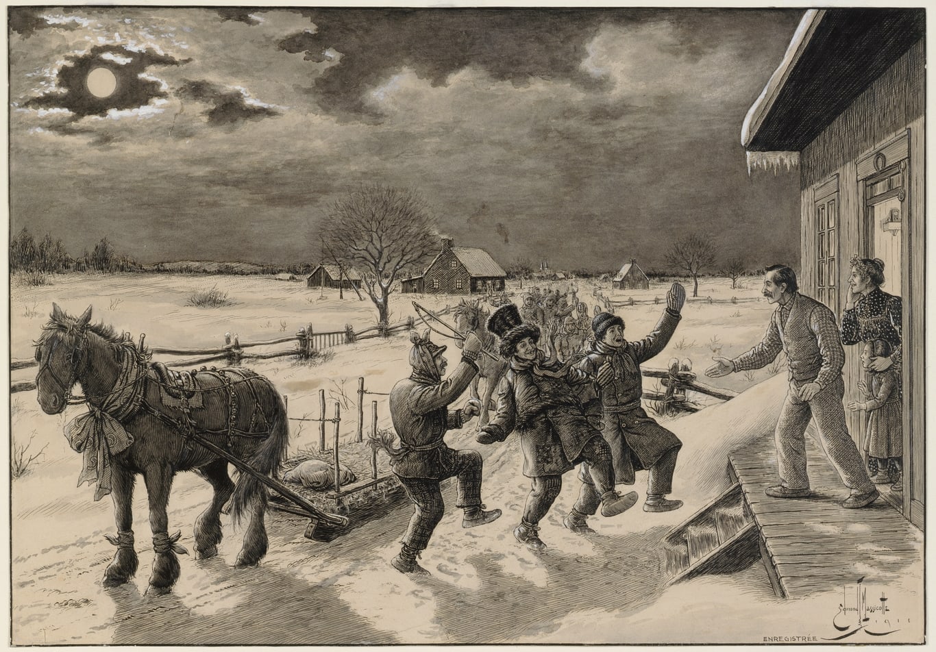 En 1663, le Québec n'a pas été à l'abri d'un grand tremblement de terre ...