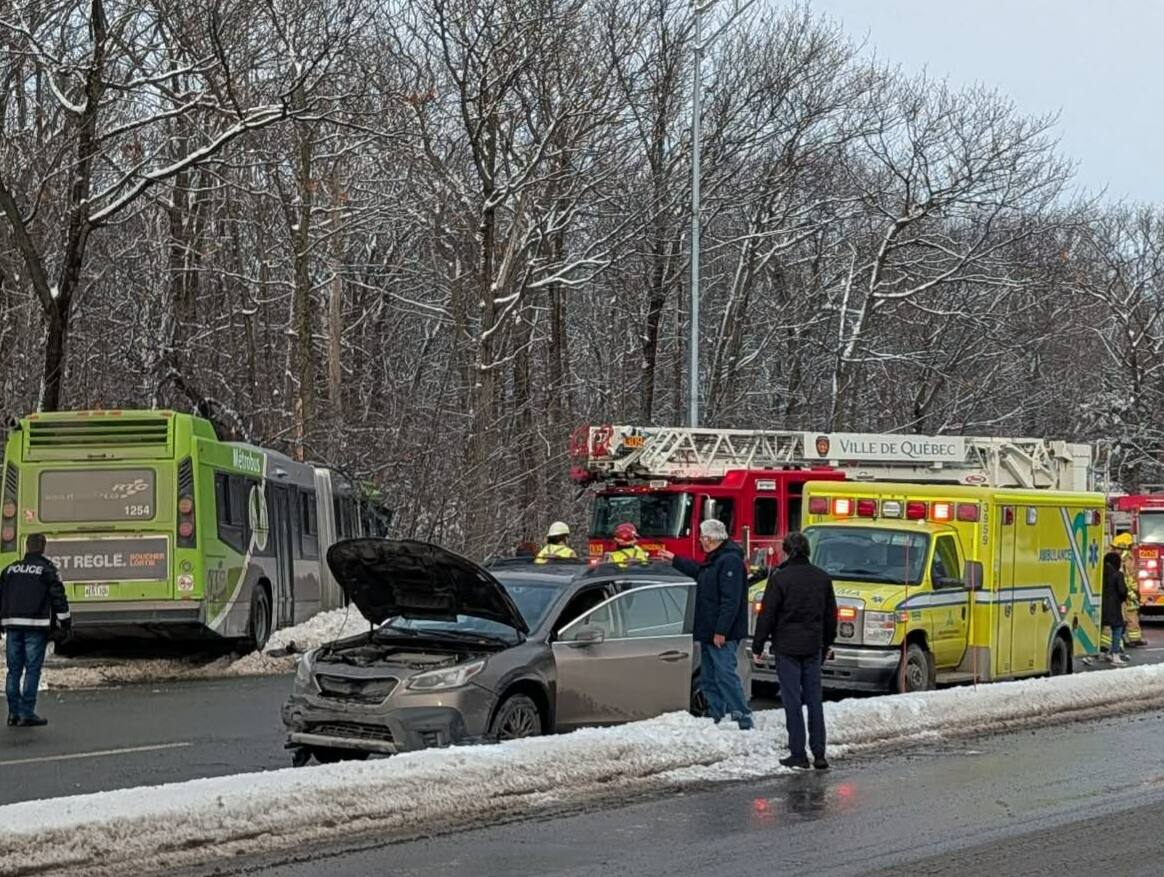 Quadruple collision à Sainte-Foy: un demi-tour à l’origine de l ...