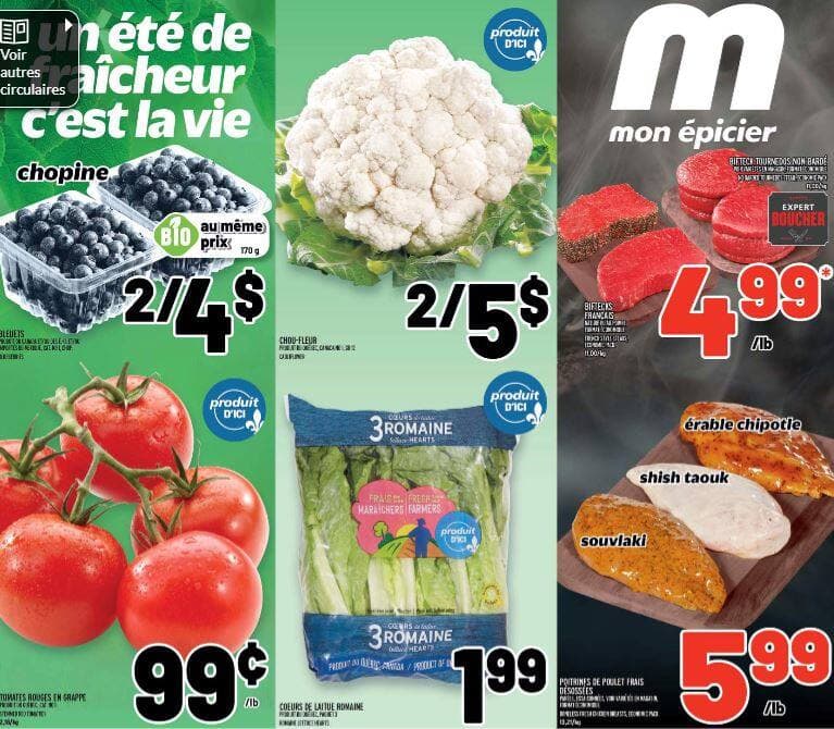 Les meilleurs rabais de la semaine du 13 juillet en épicerie | Salut ...