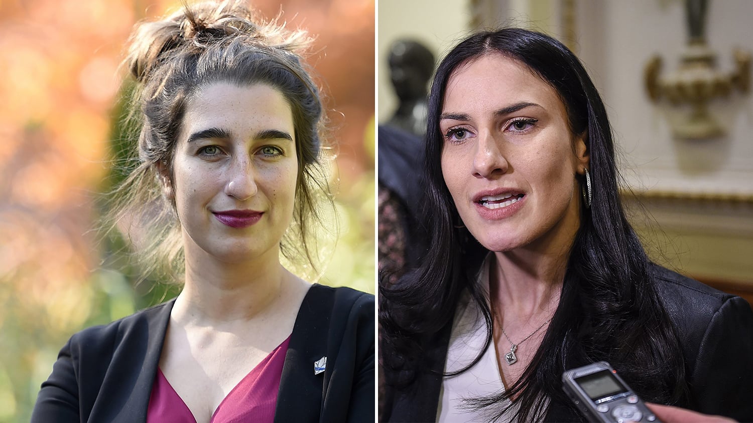 Émilise Lessard-Therrien et Méganne Perry Mélançon, deux femmes ...