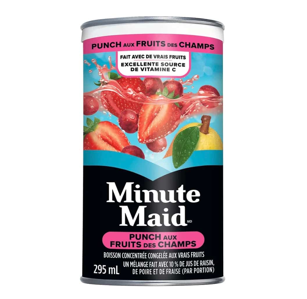 La fin d’une époque: les jus congelés en conserve de Minute Maid ne ...