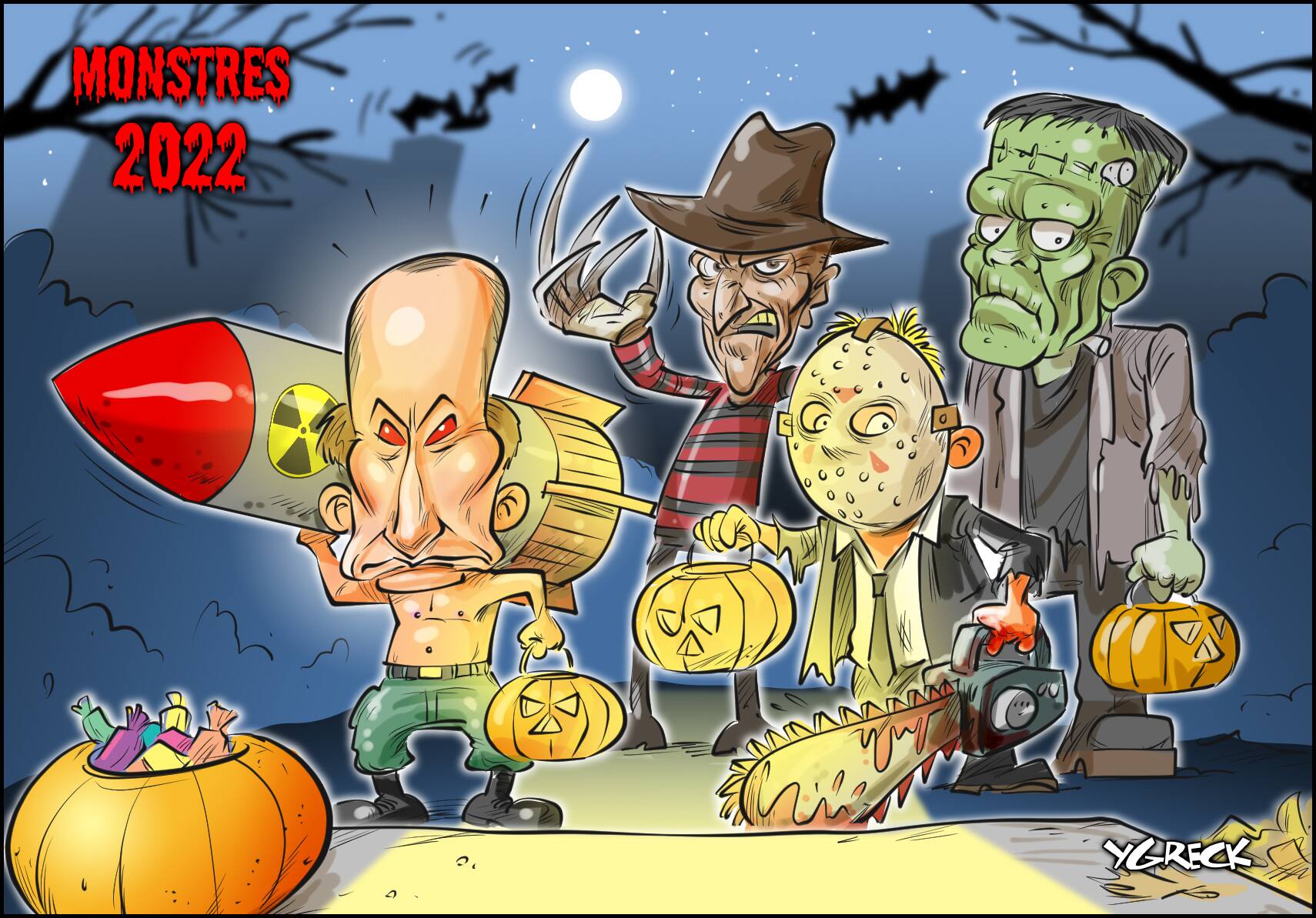 La caricature d'Ygreck | Le Journal de Québec