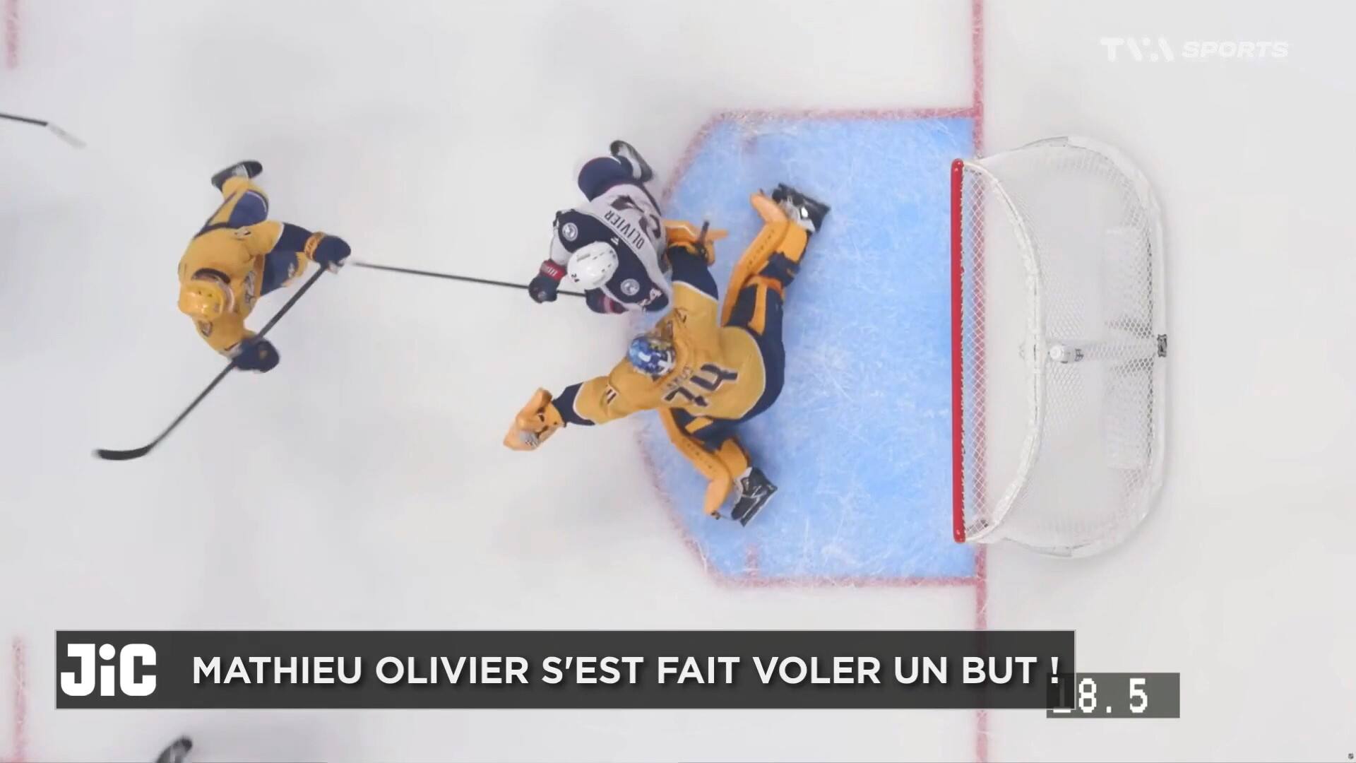 «Mathieu Olivier s’est fait voler un but!» | JDM