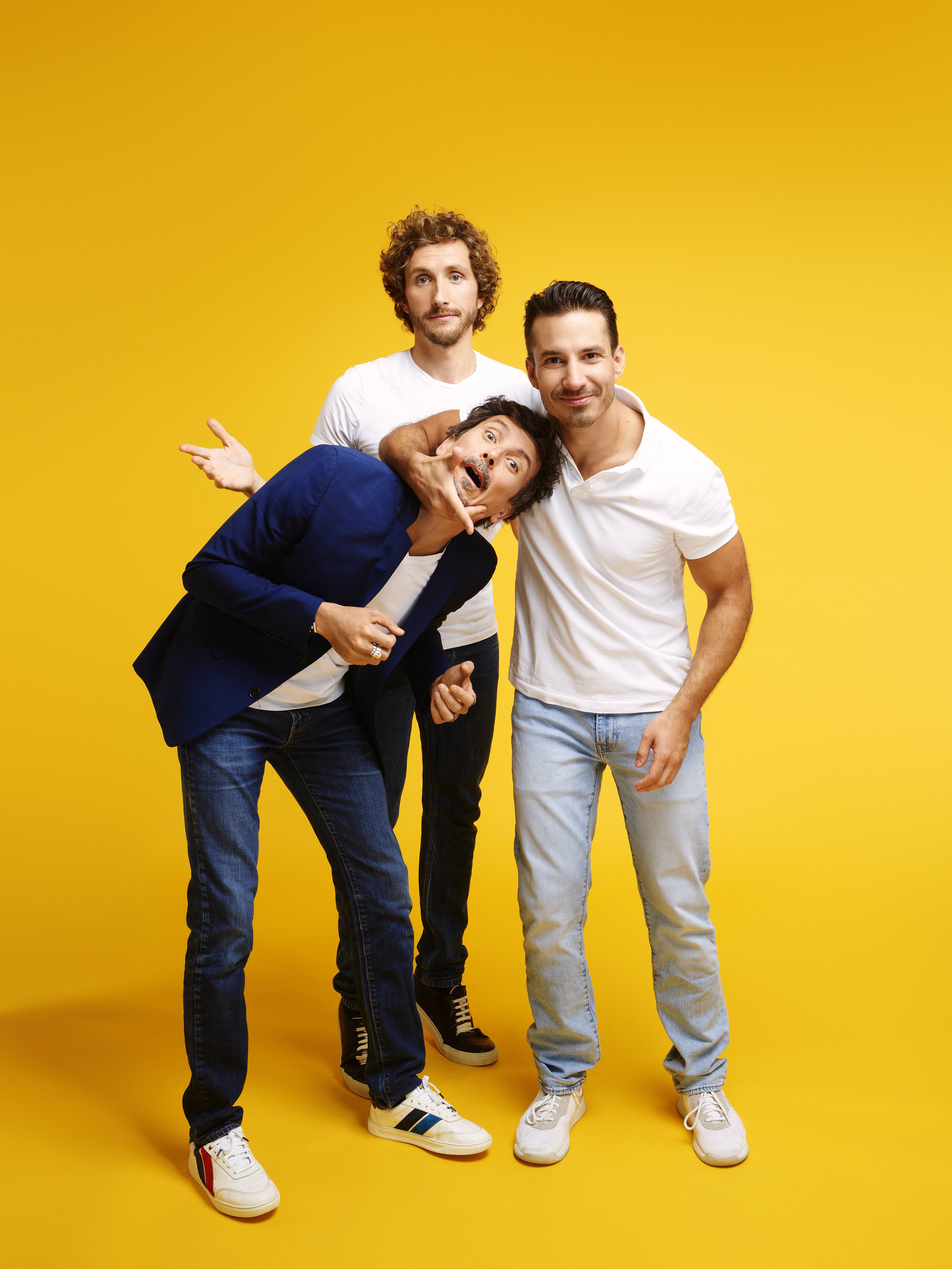 Jérémy Ferrari, Arnaud Tsamere et Baptiste Lecaplain veulent rire de ...