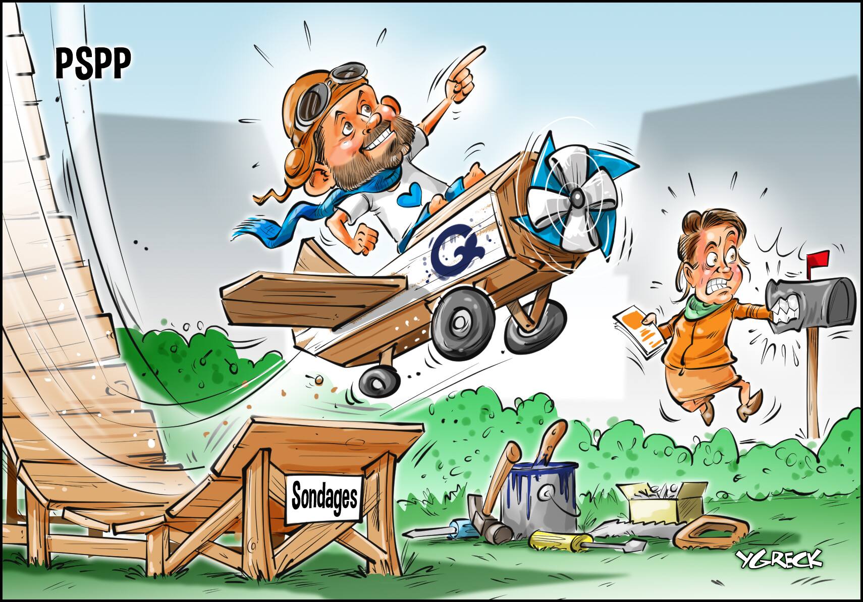 La caricature d'Ygreck | Le Journal de Montréal