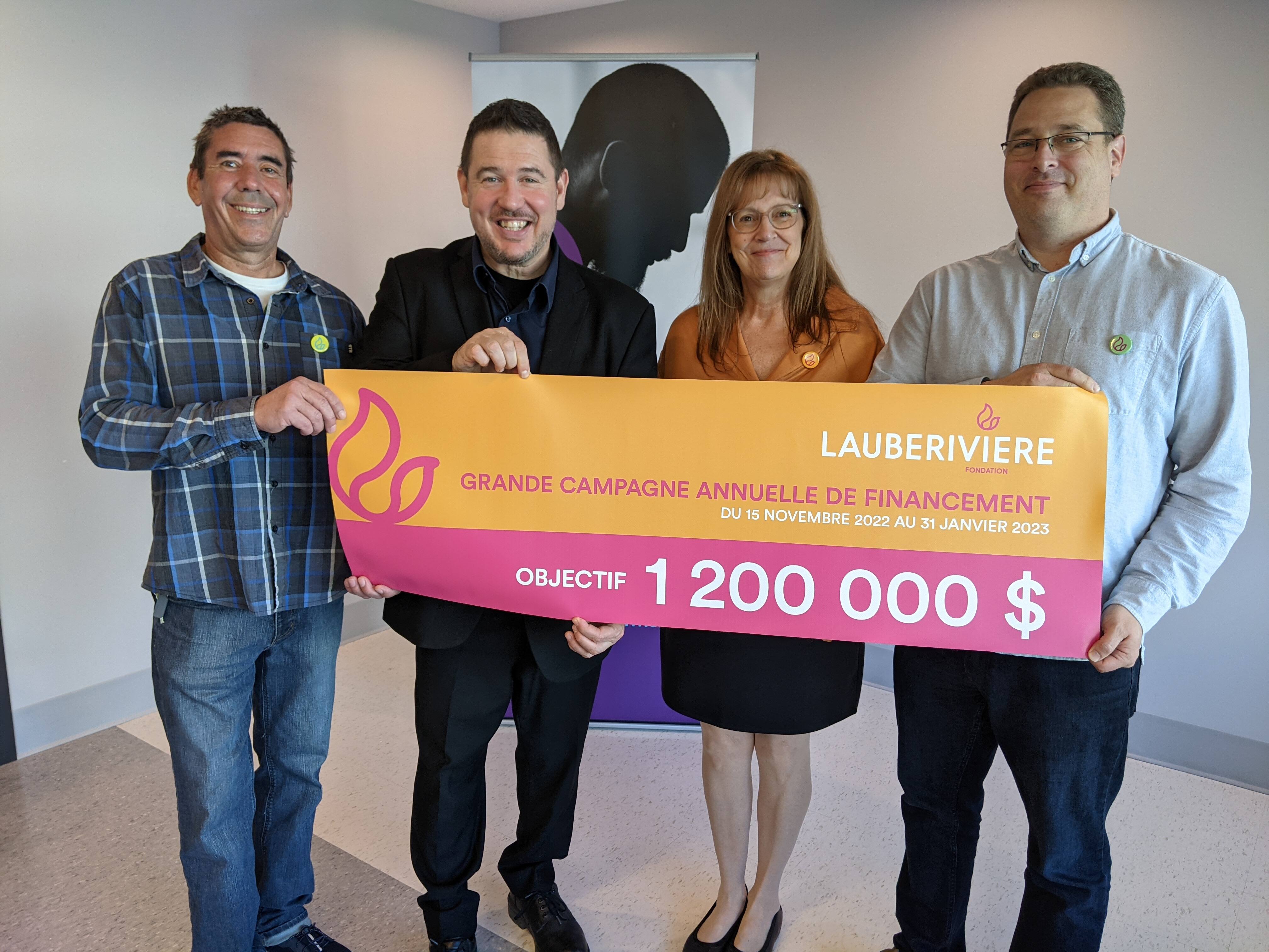 Campagne de financement sans précédent: Lauberivière fait face à une ...