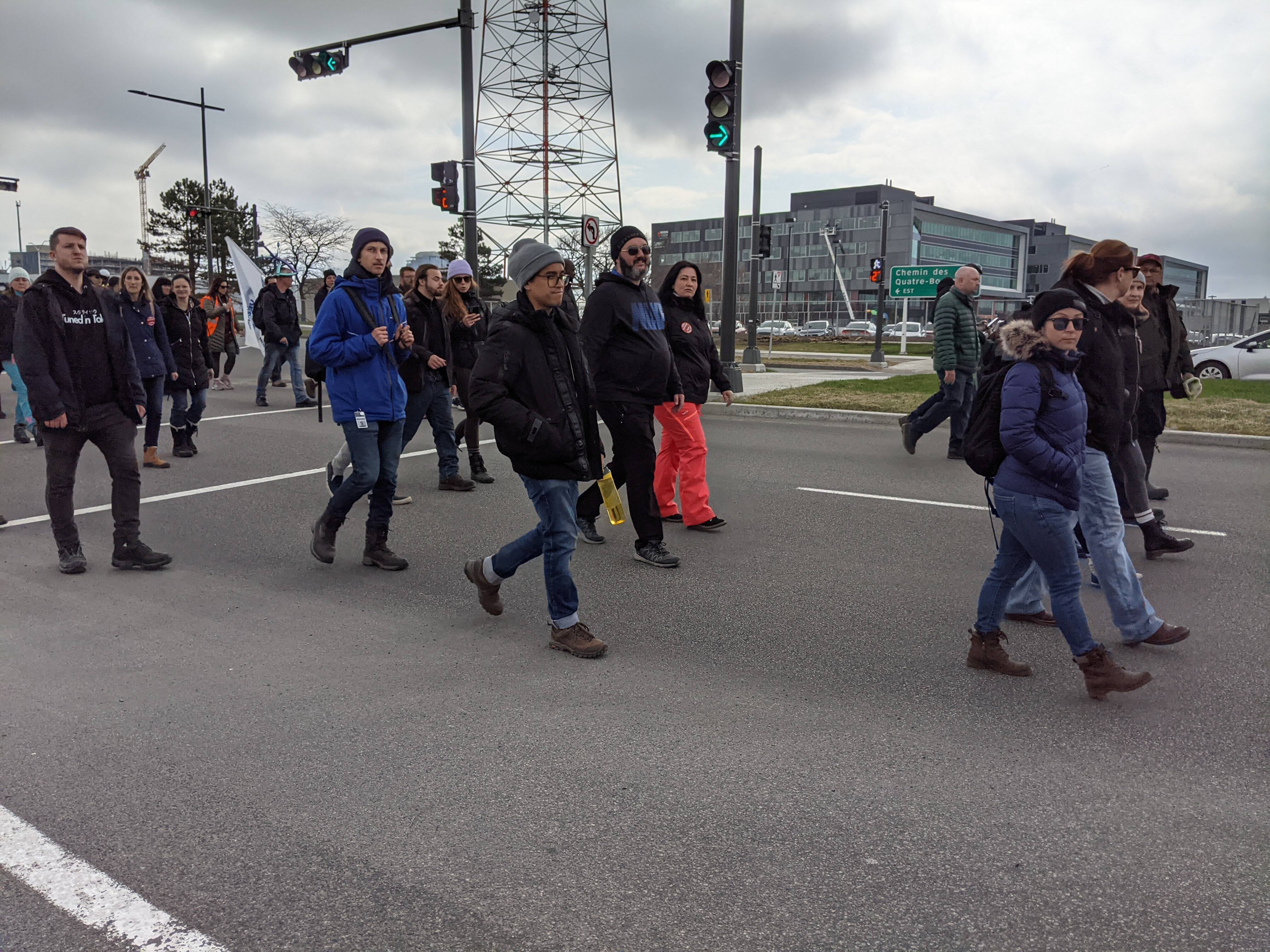 [PHOTOS] Grève des fonctionnaires fédéraux: les esprits s’échauffent à ...