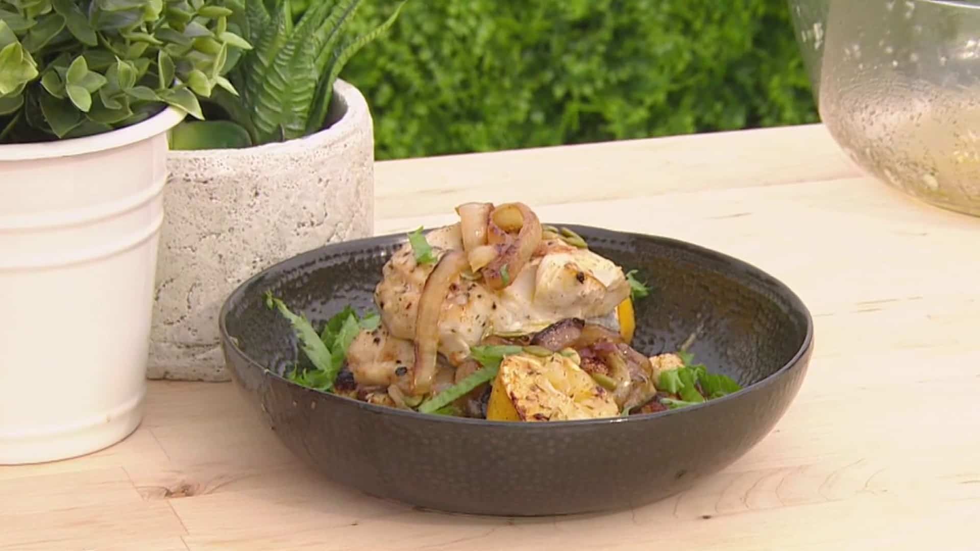Une nouvelle recette du chef Jonathan Garnier de pavés de morue beurre ...