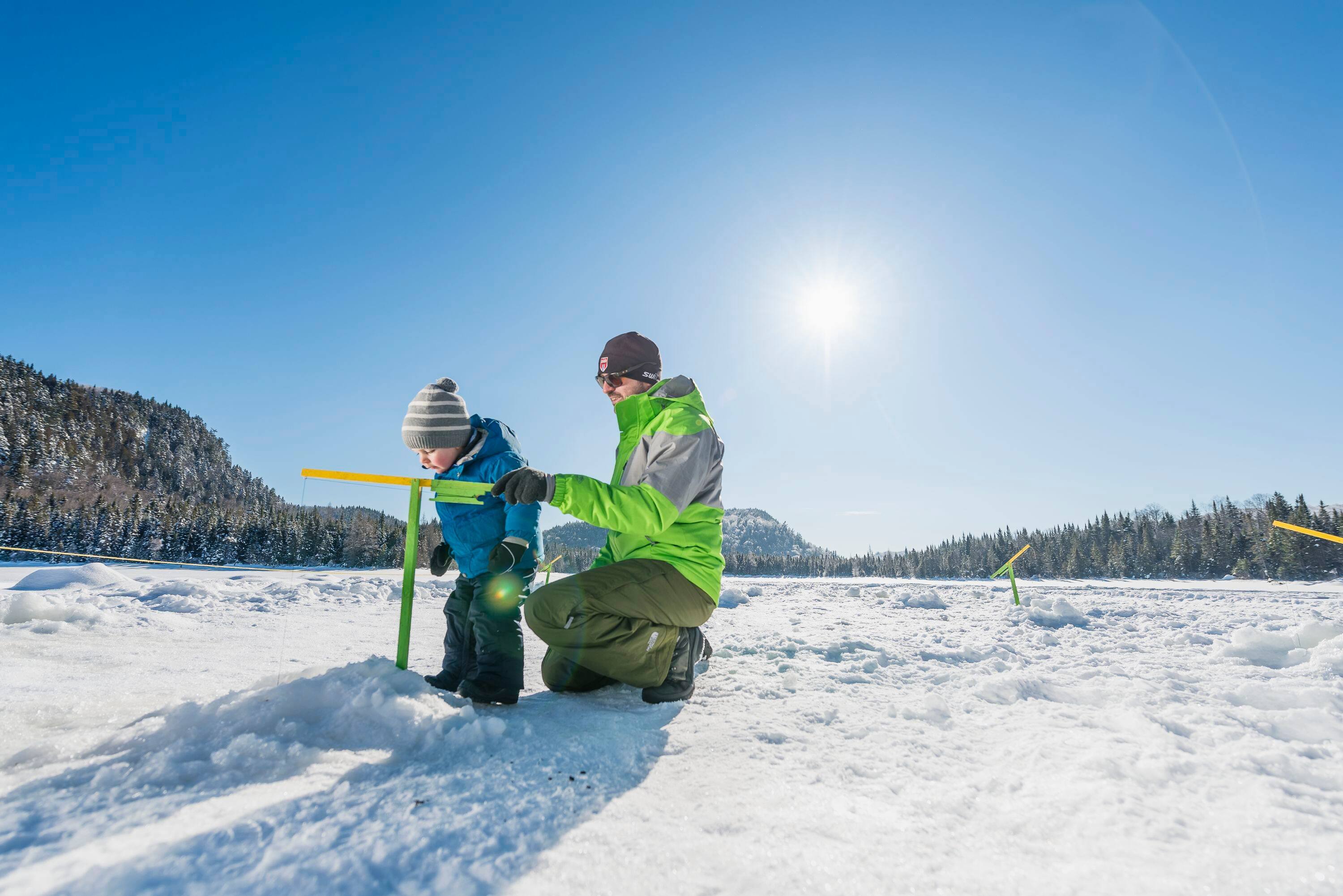 Un lieu peu connu où faire de la pêche blanche | JDM