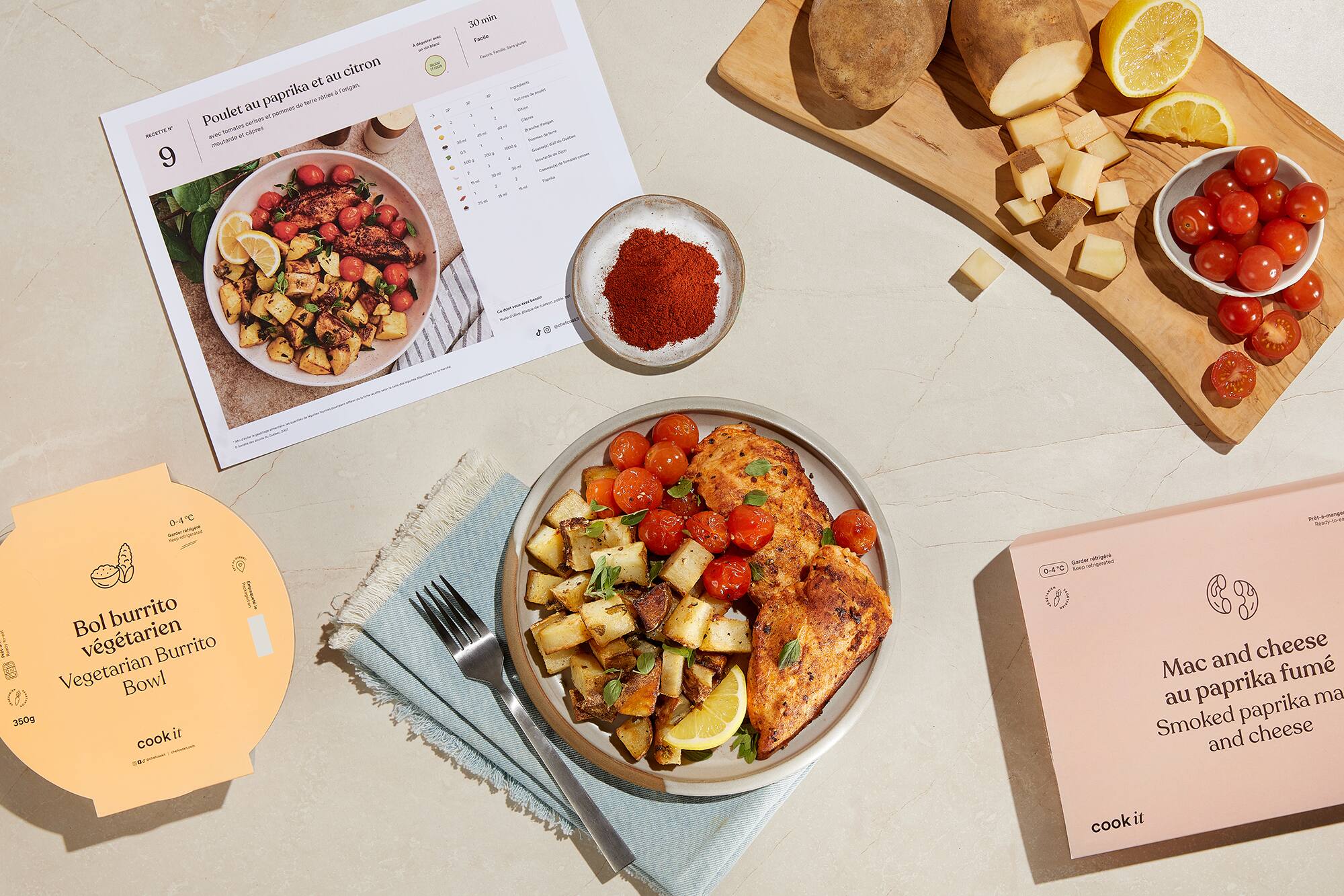 Boîte repas: une façon efficace de simplifier la vie des familles en ...