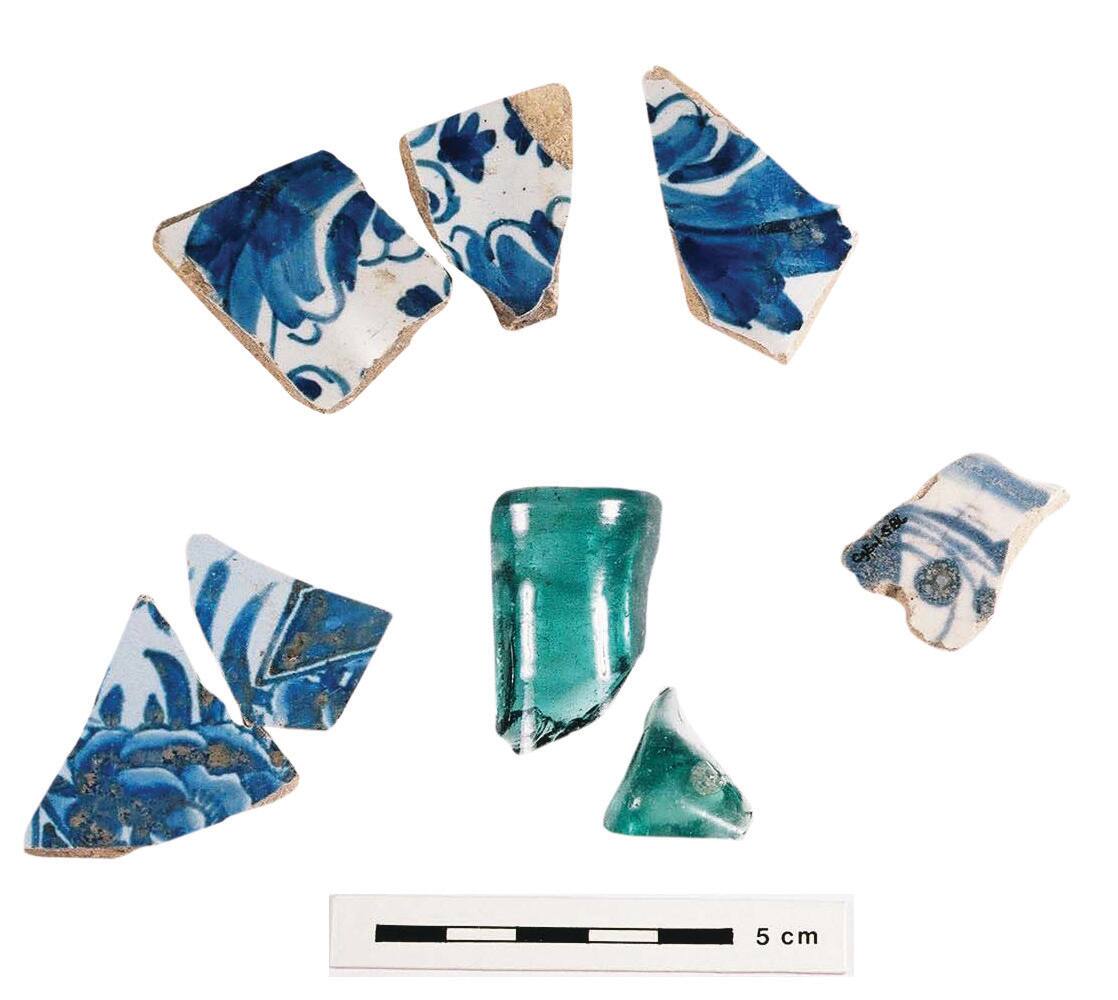 Des fragments d’assiettes et de calumets montrent comment s’est ...