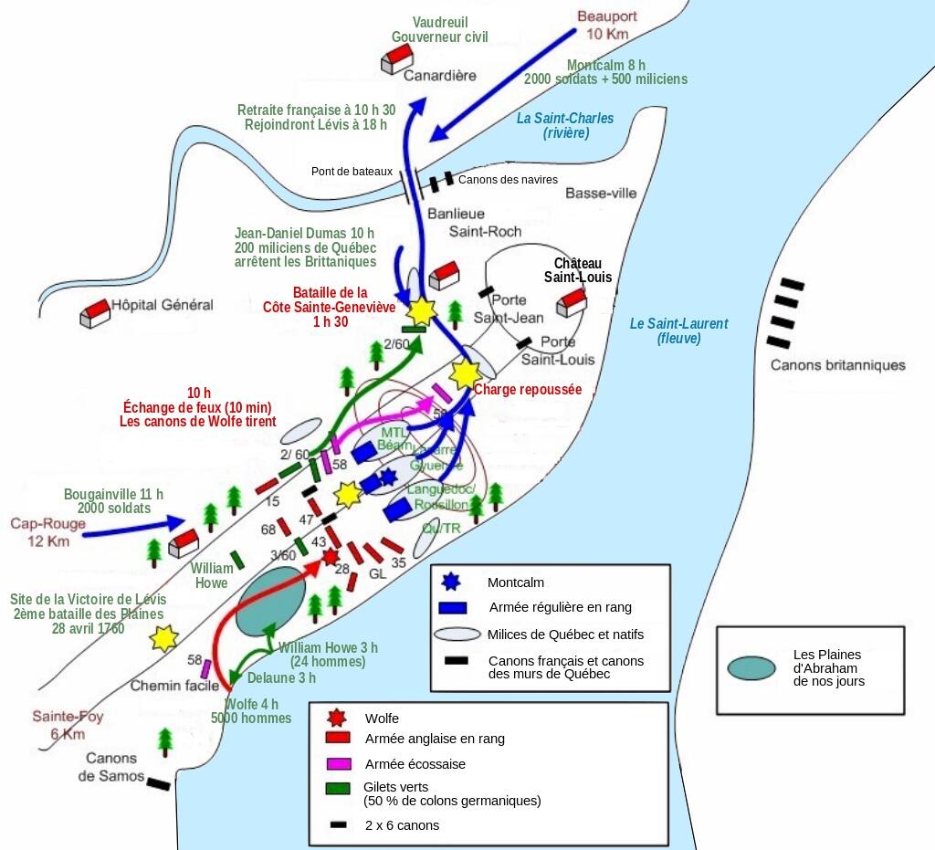 La bataille des plaines d’Abraham: les 20 minutes qui ont scellé le ...