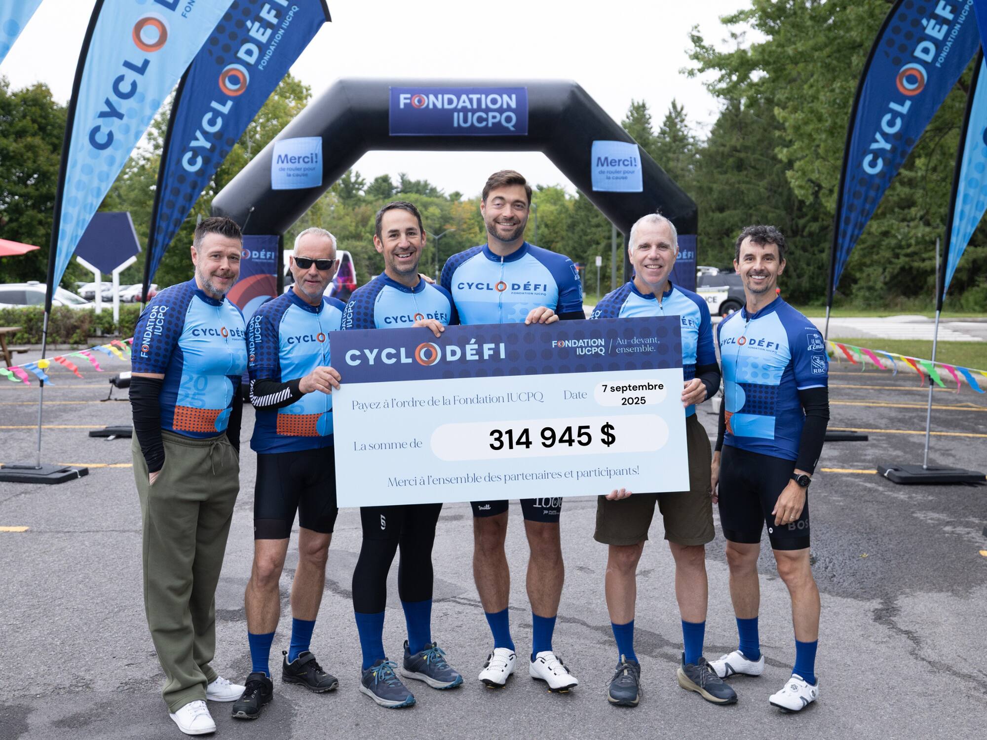 Mission accomplie pour le Cyclo-Défi de la Fondation IUCPQ | JDQ