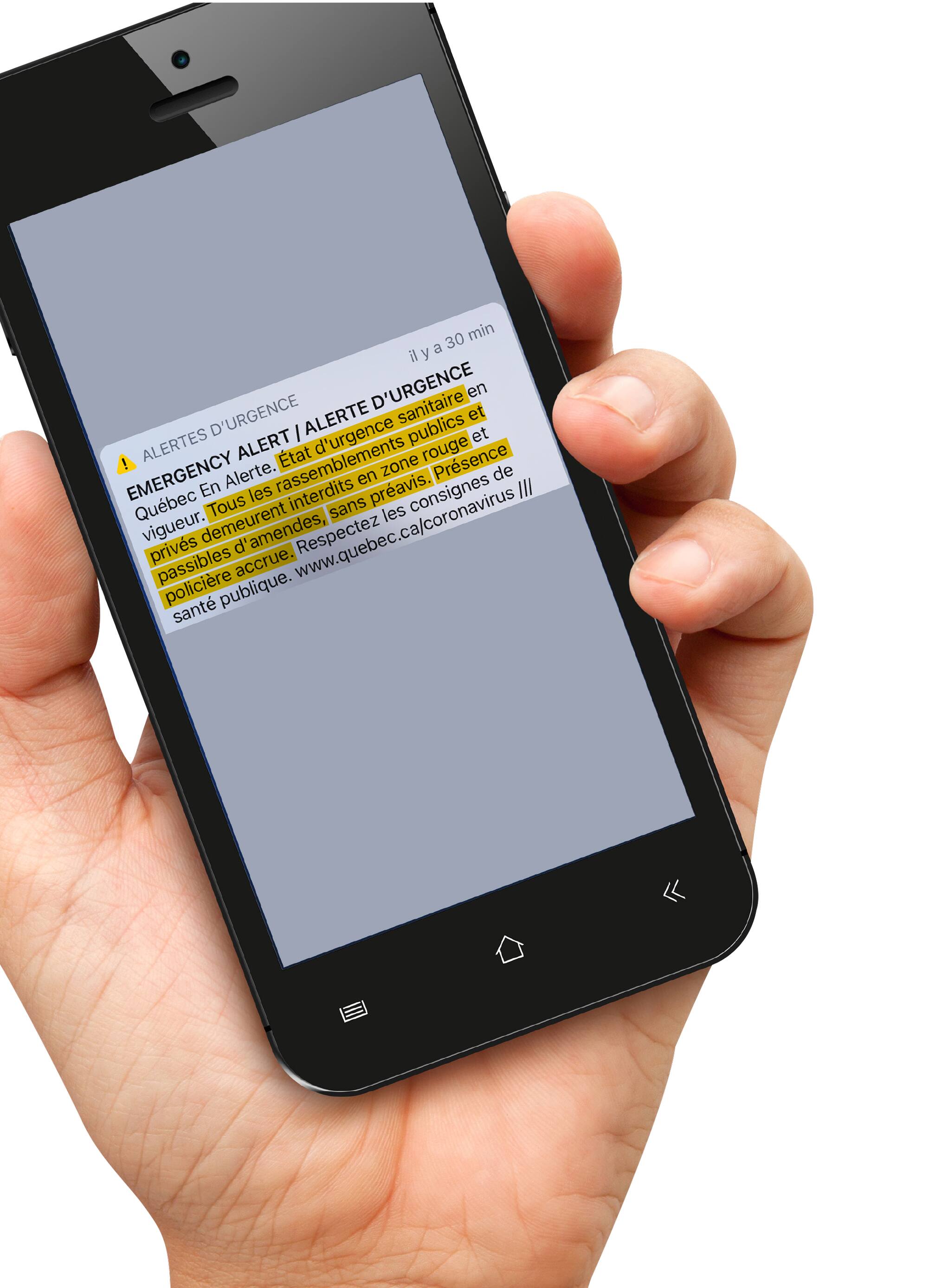 Une alerte pour marquer la fin de la tolérance | JDQ