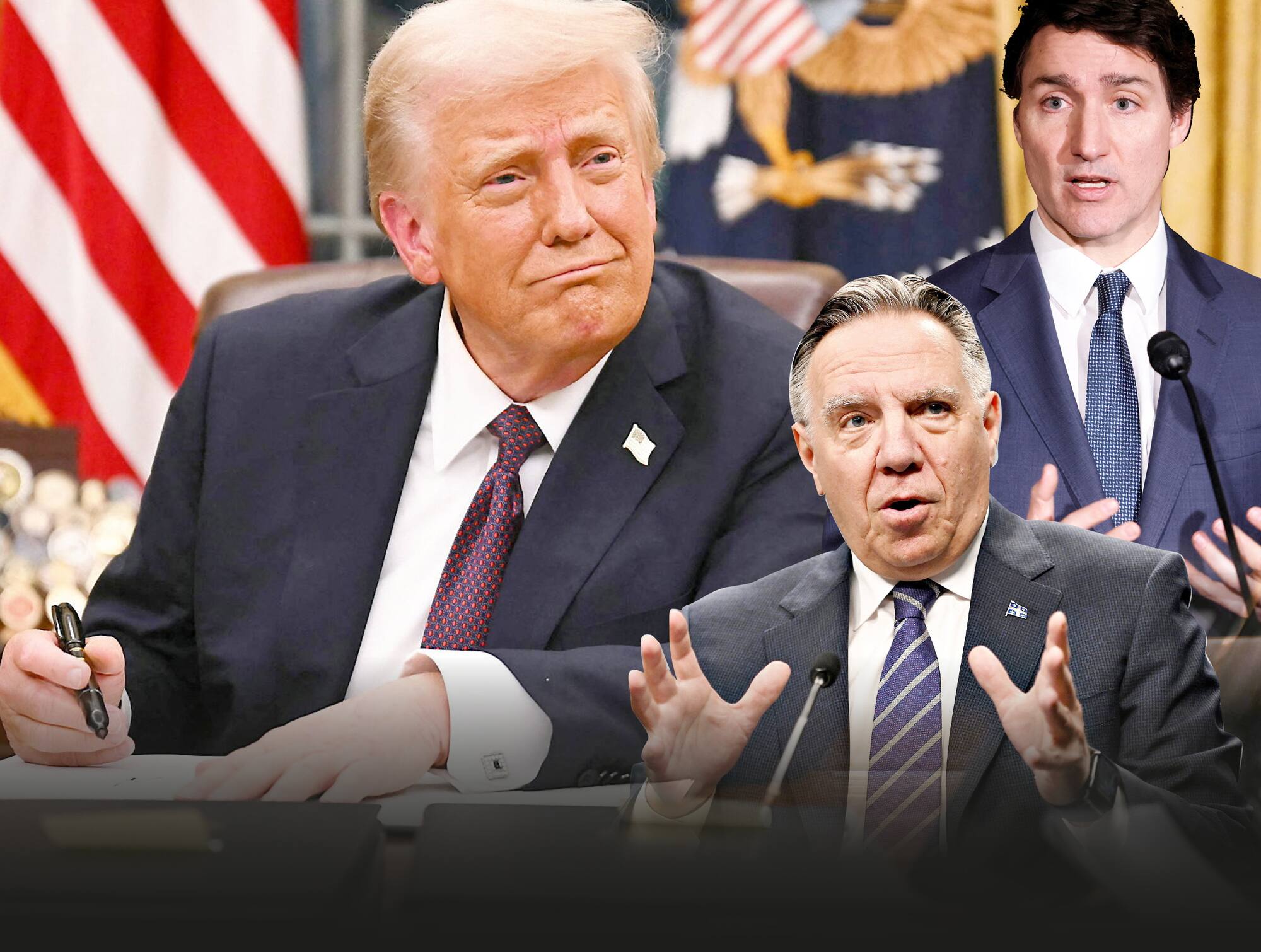 L’arc-en-ciel de Legault, les dollars de Trudeau | JDQ