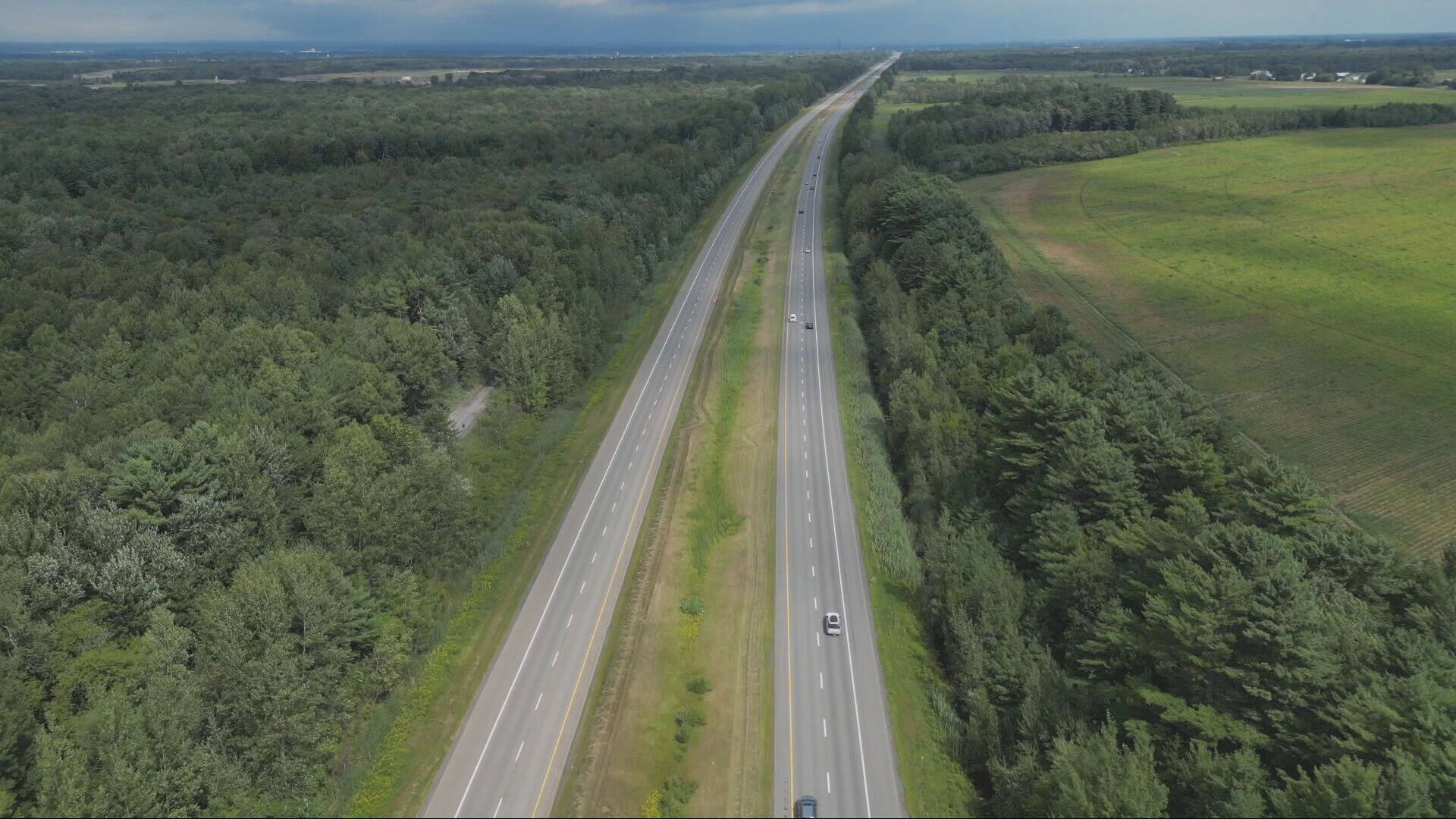 L'autoroute 40 en direction ouest toujours fermée entre Berthierville ...